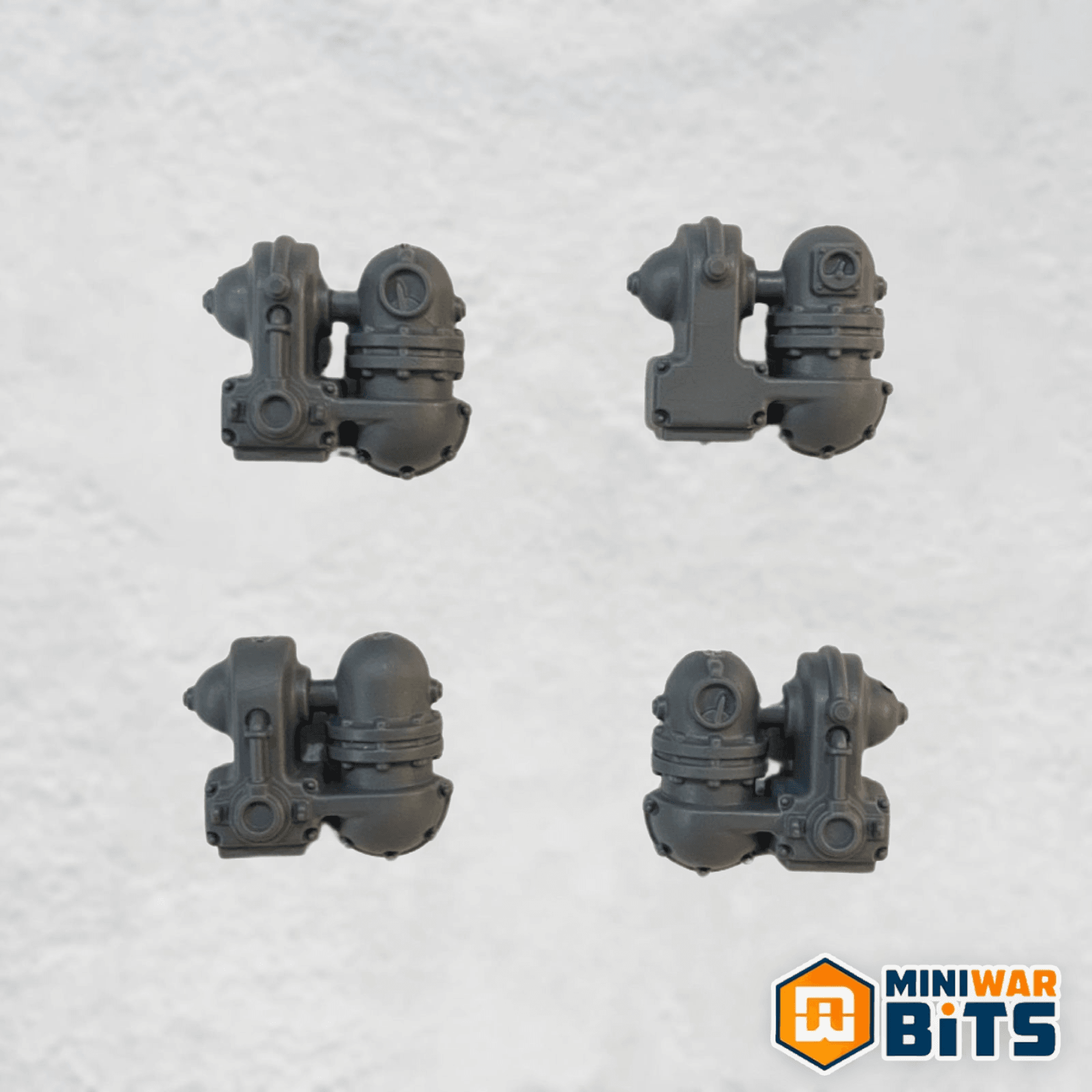 Ironhead Squat Prospectors Gang Backpack Bits - MiniWar Bits