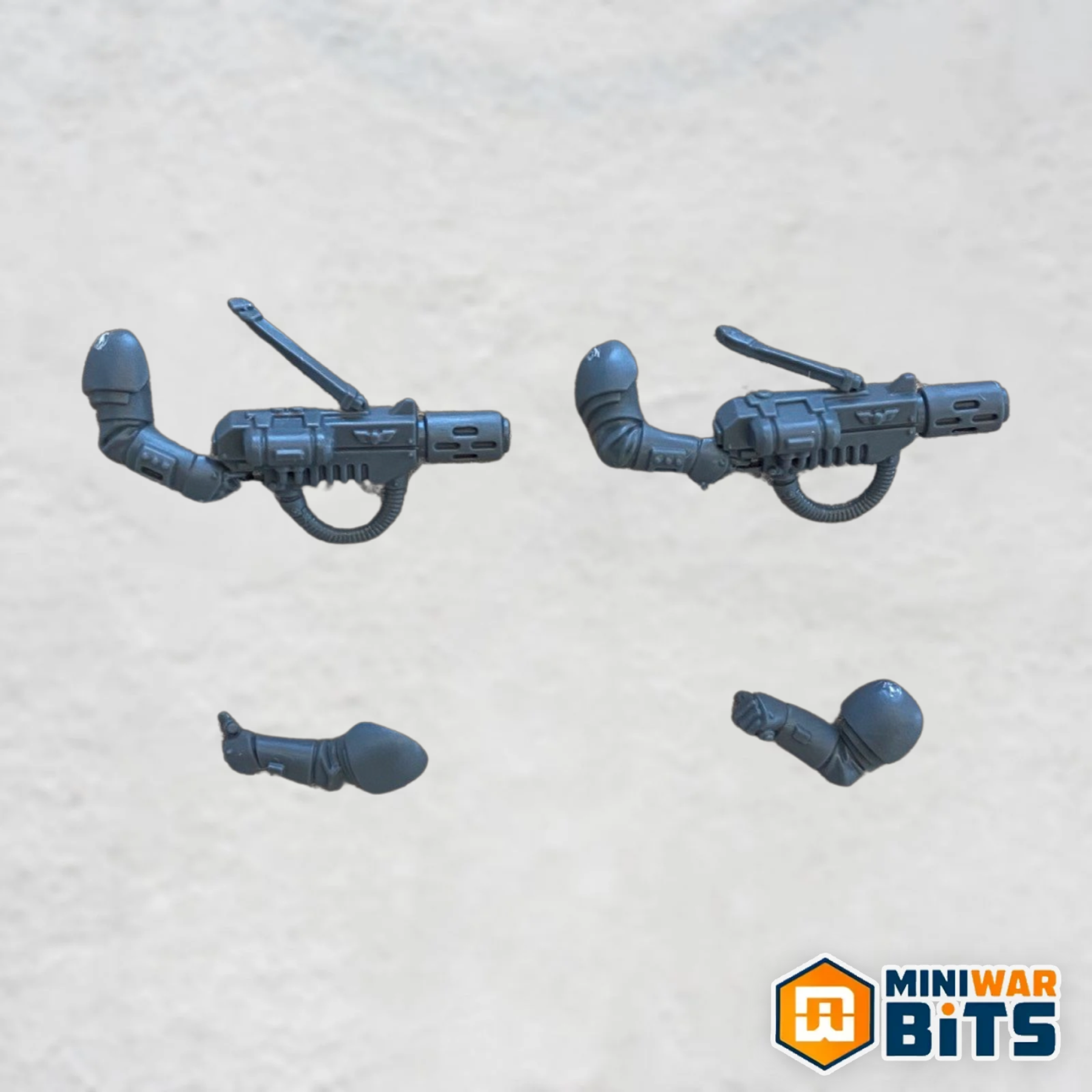 Kasrkin Gunner Melta-gun Bits - MiniWar Bits