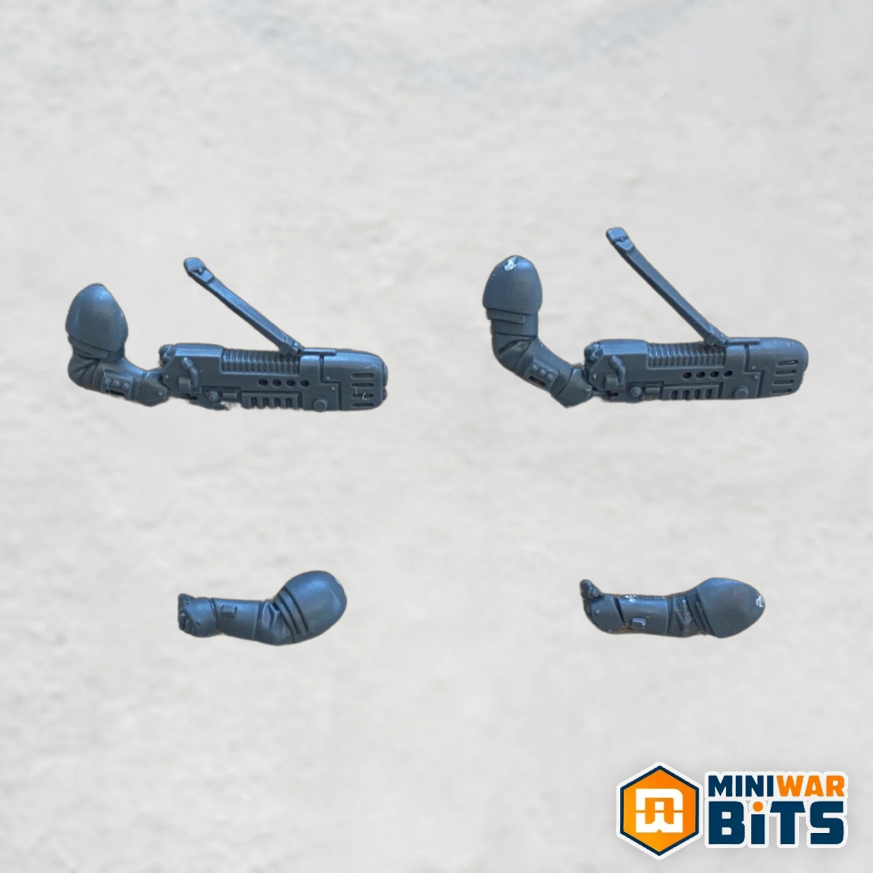 Kasrkin Gunner Plasma Gun Bits - MiniWar Bits