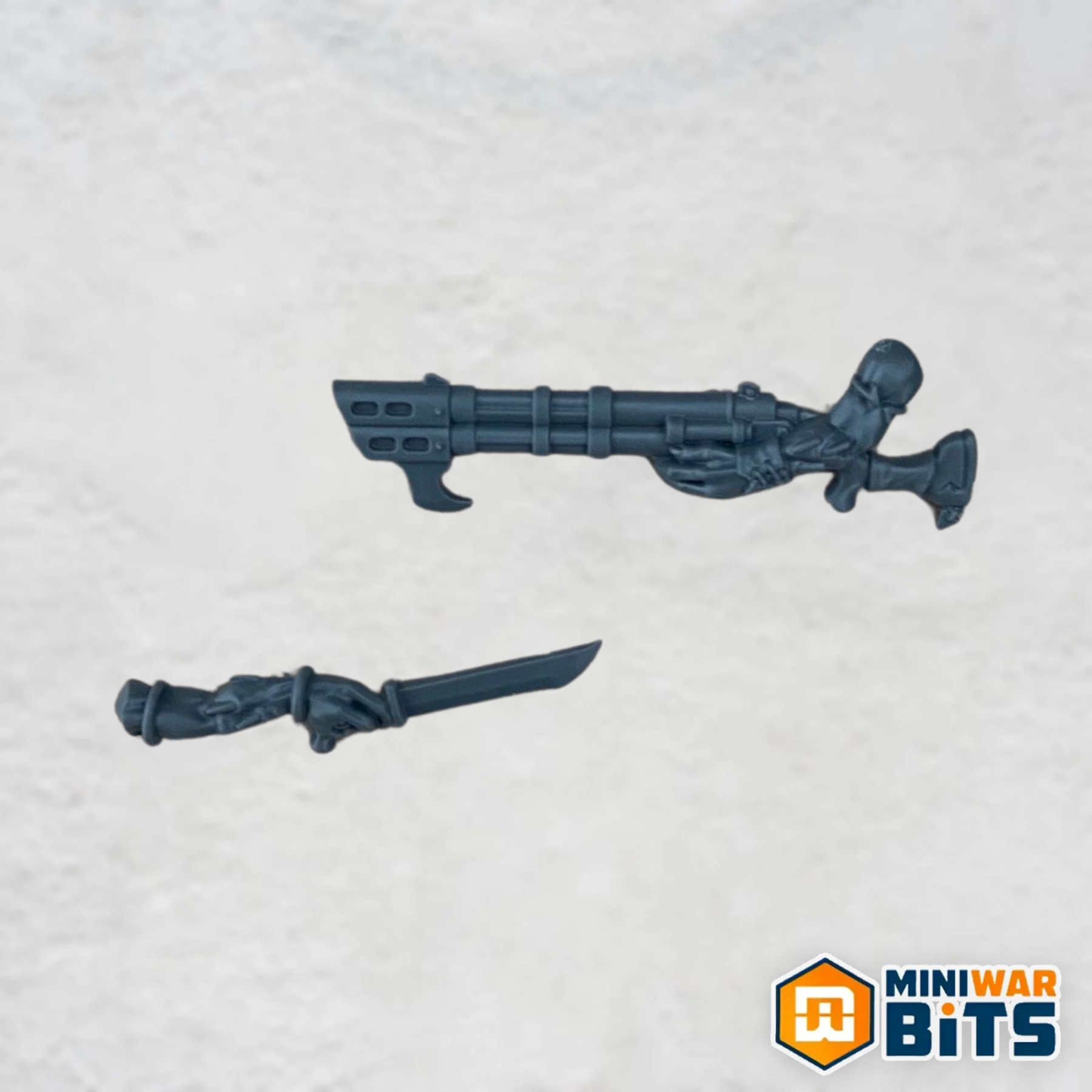 Kroot Carnivores Single Long-Quil Rifle Bits - MiniWar Bits