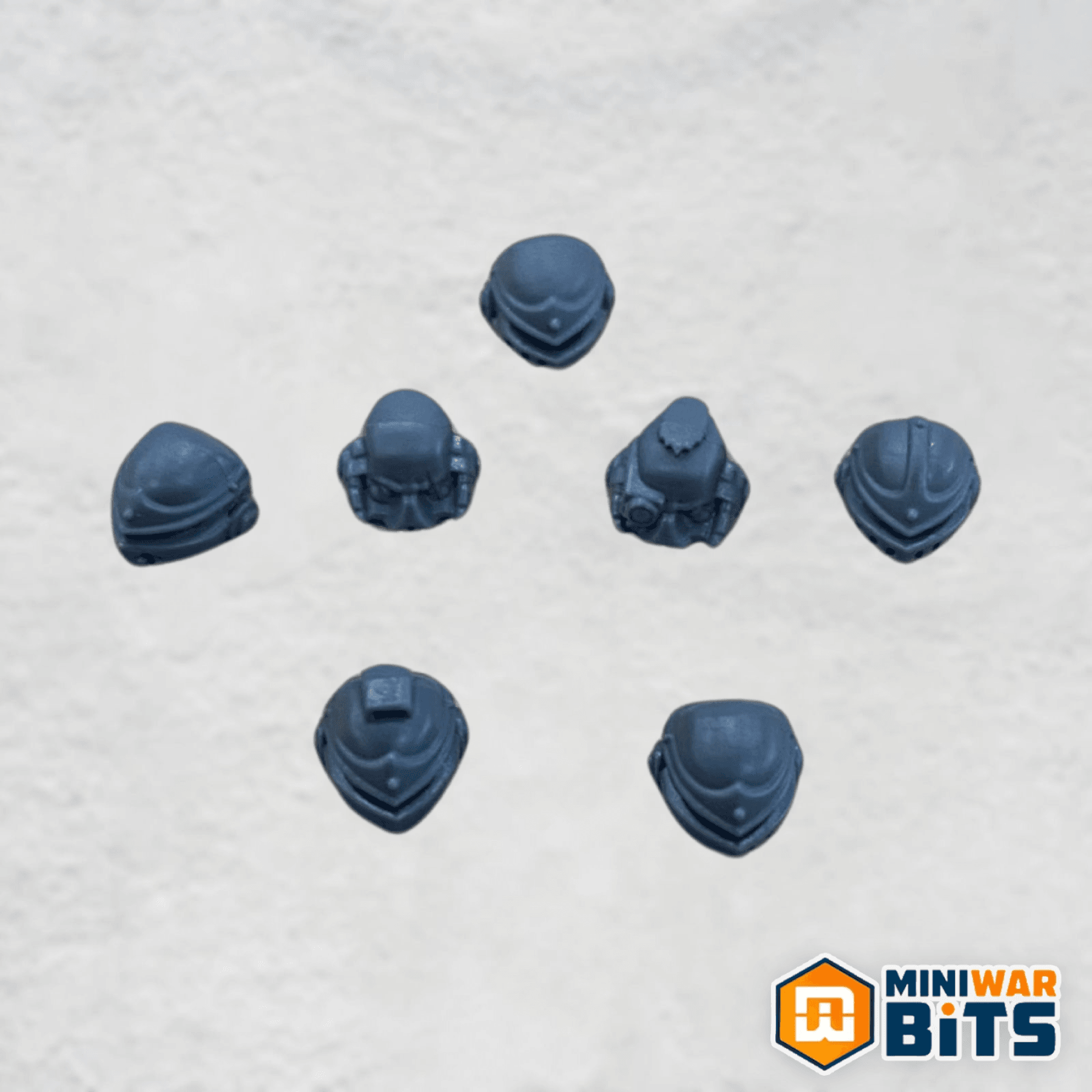 Legion Cataphractii Terminator Squad Head Bits - MiniWar Bits