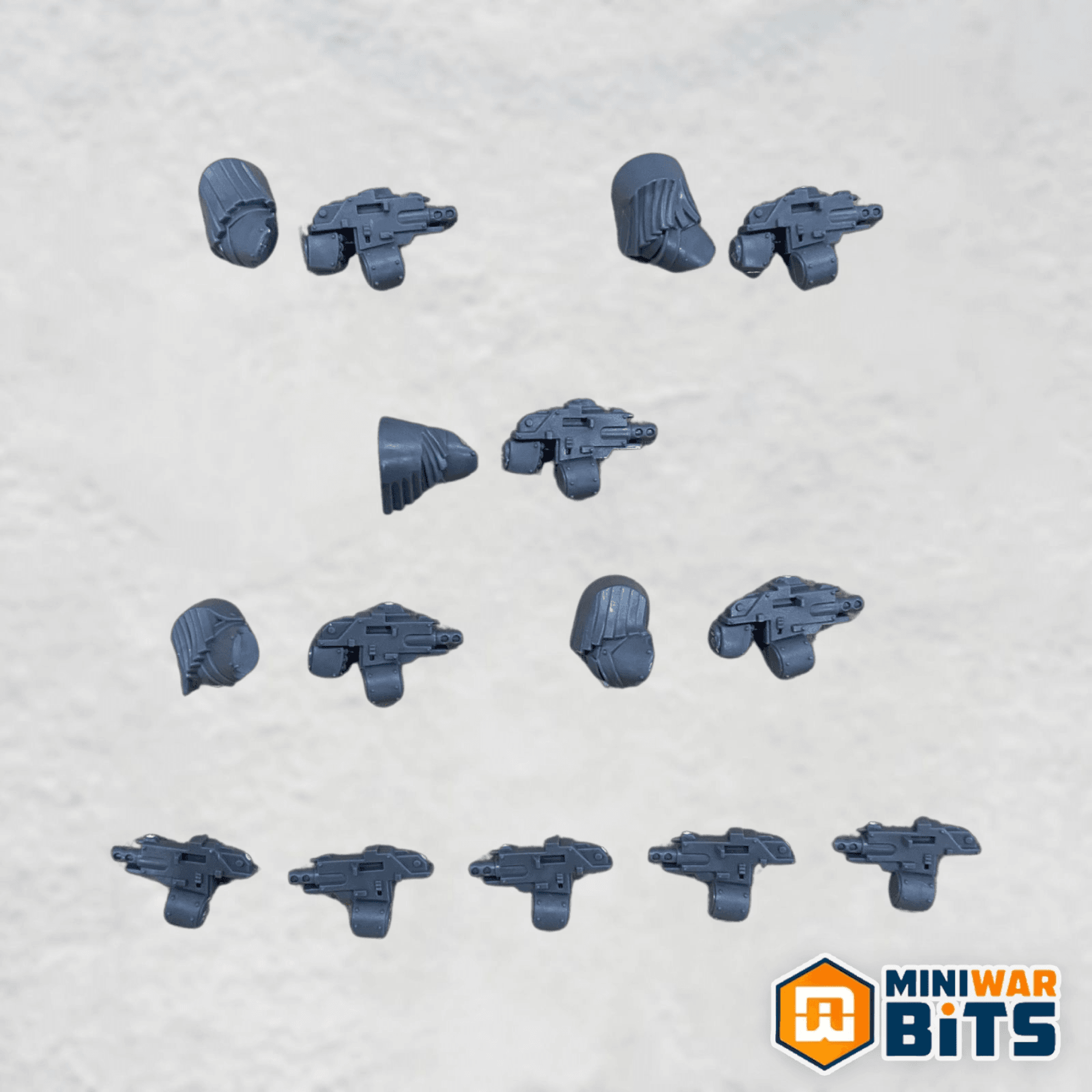 Legion Cataphractii Terminator Squad Stormbolter Arm Bits - MiniWar Bits