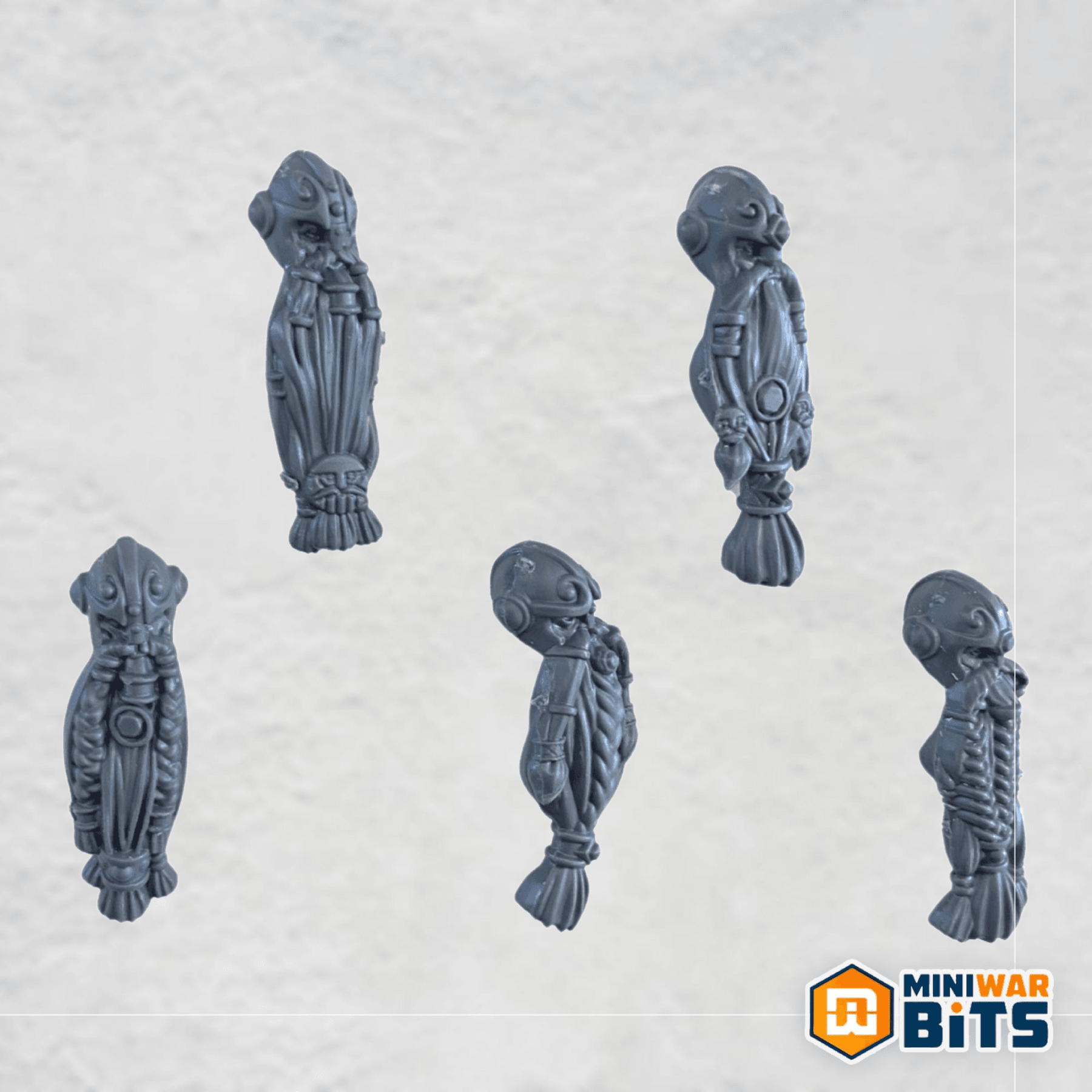 Longbeards Head Bits - MiniWar Bits