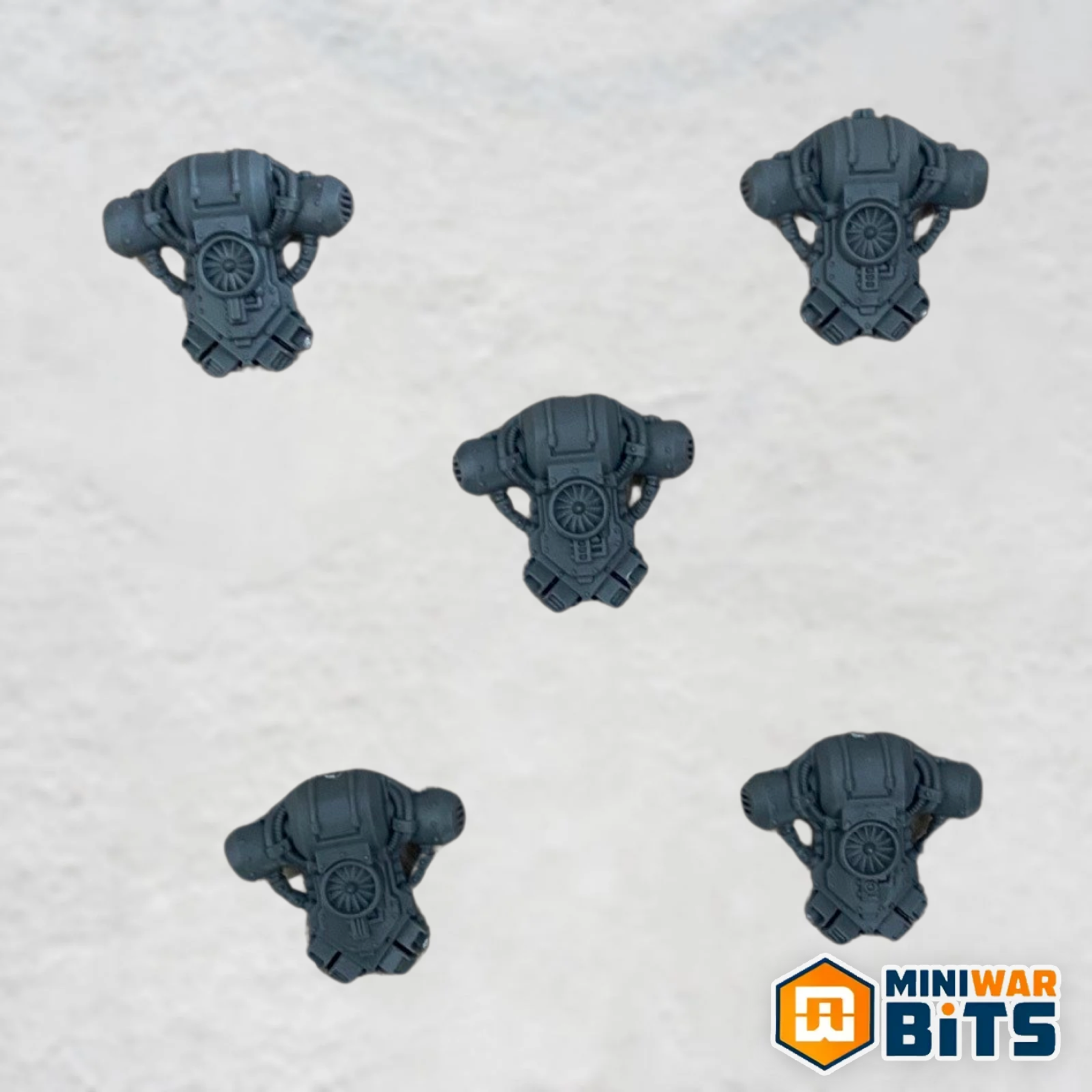 Mark III Tactical Squad Backpack Bits - MiniWar Bits