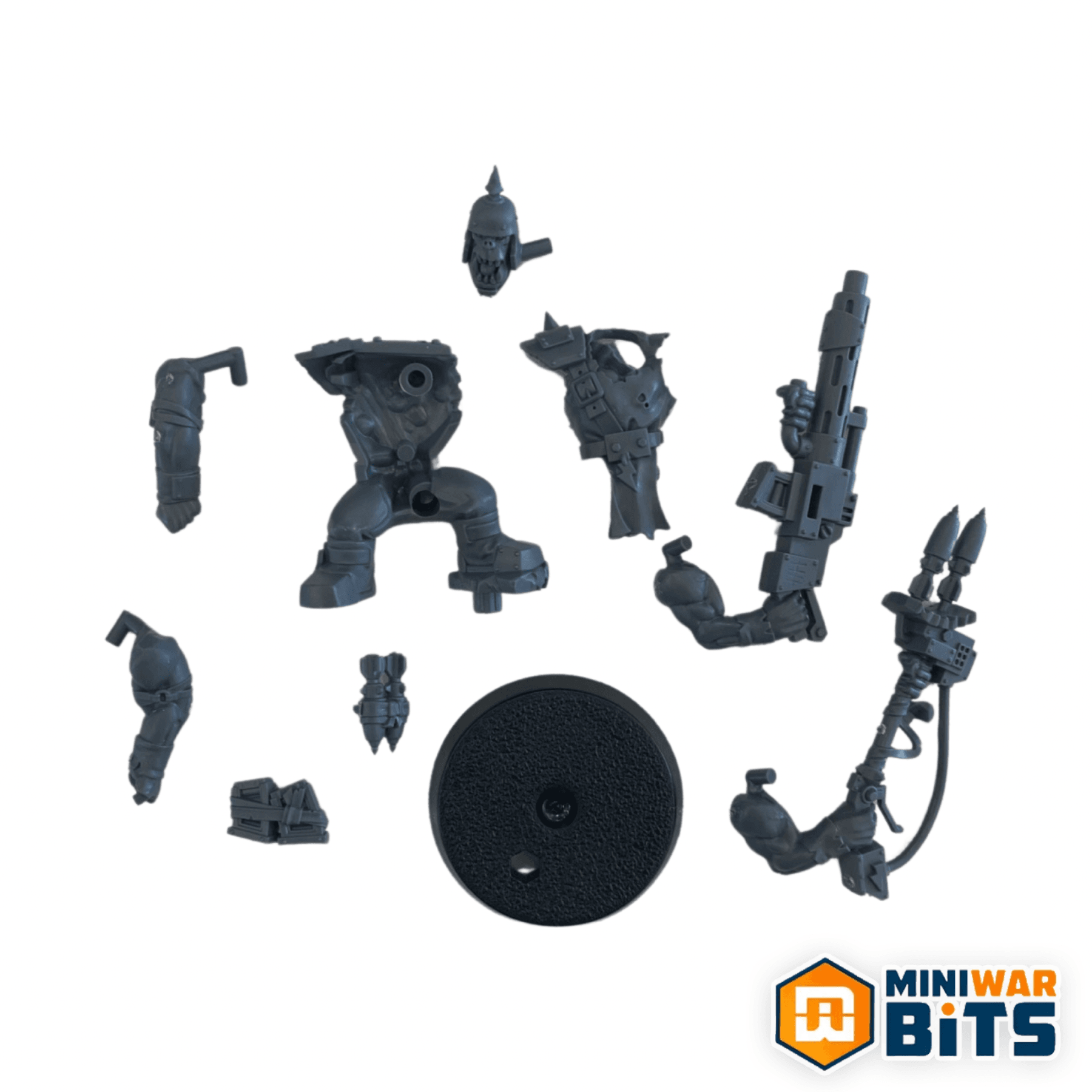 Ork Boyz with Big Shoota / Rokkit Single Figure - MiniWar Bits