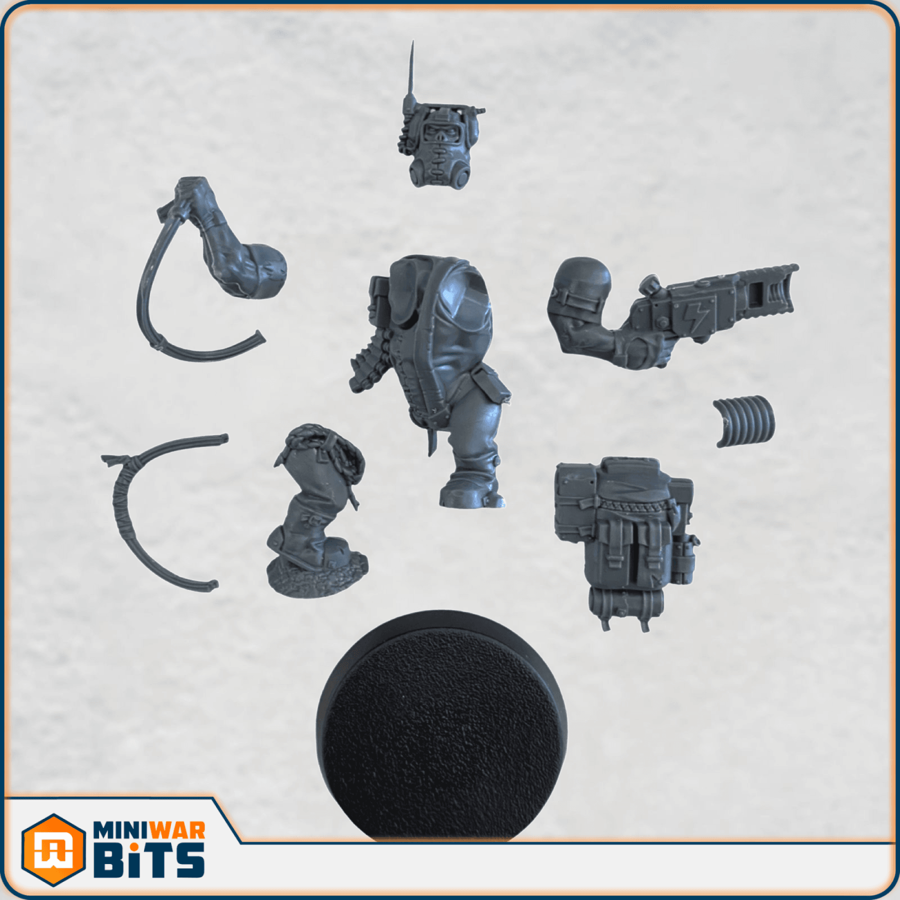 Ork Kommando Comms Boy Single Figure - MiniWar Bits