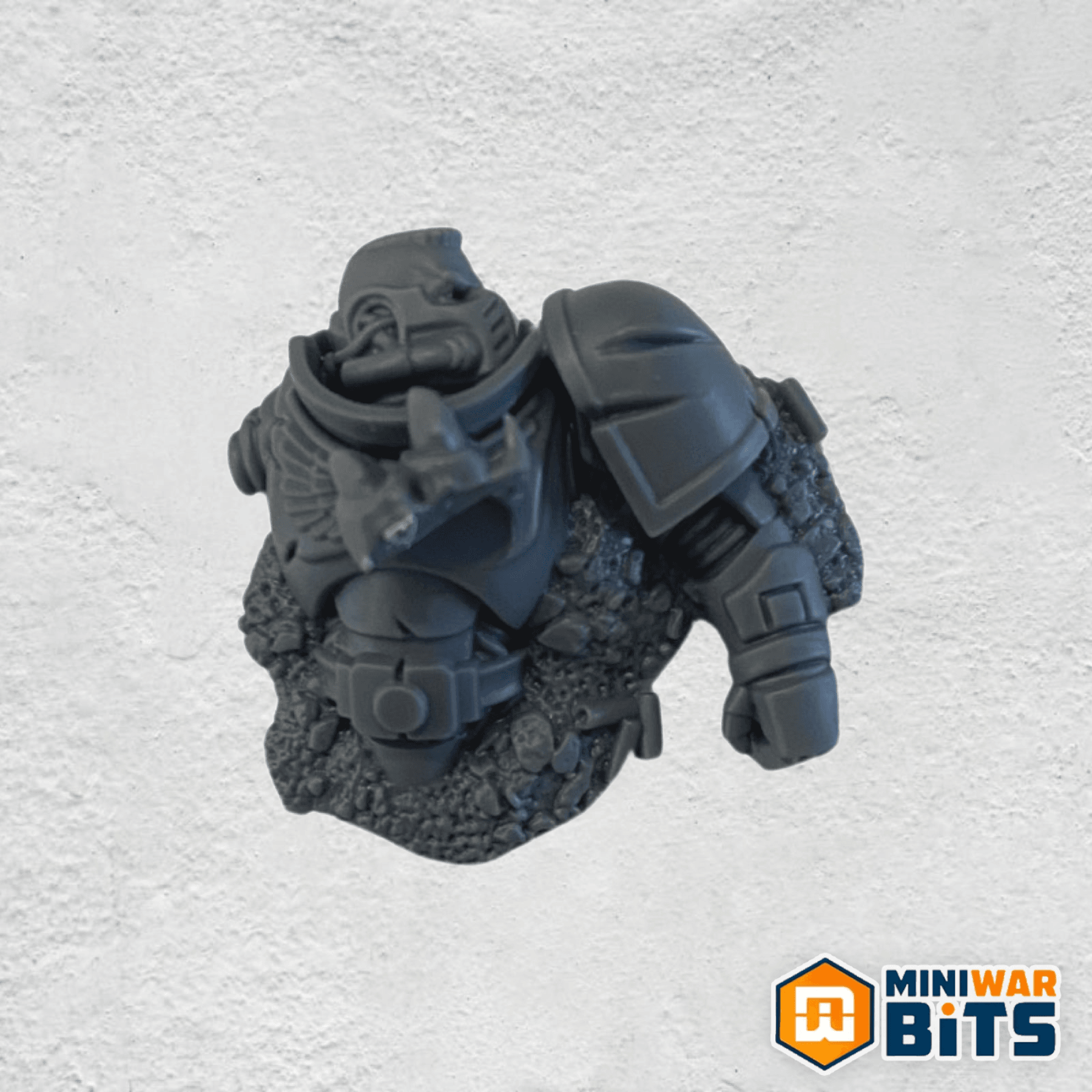 Possessed Space Marine Corpse Base Scenery Bit - MiniWar Bits