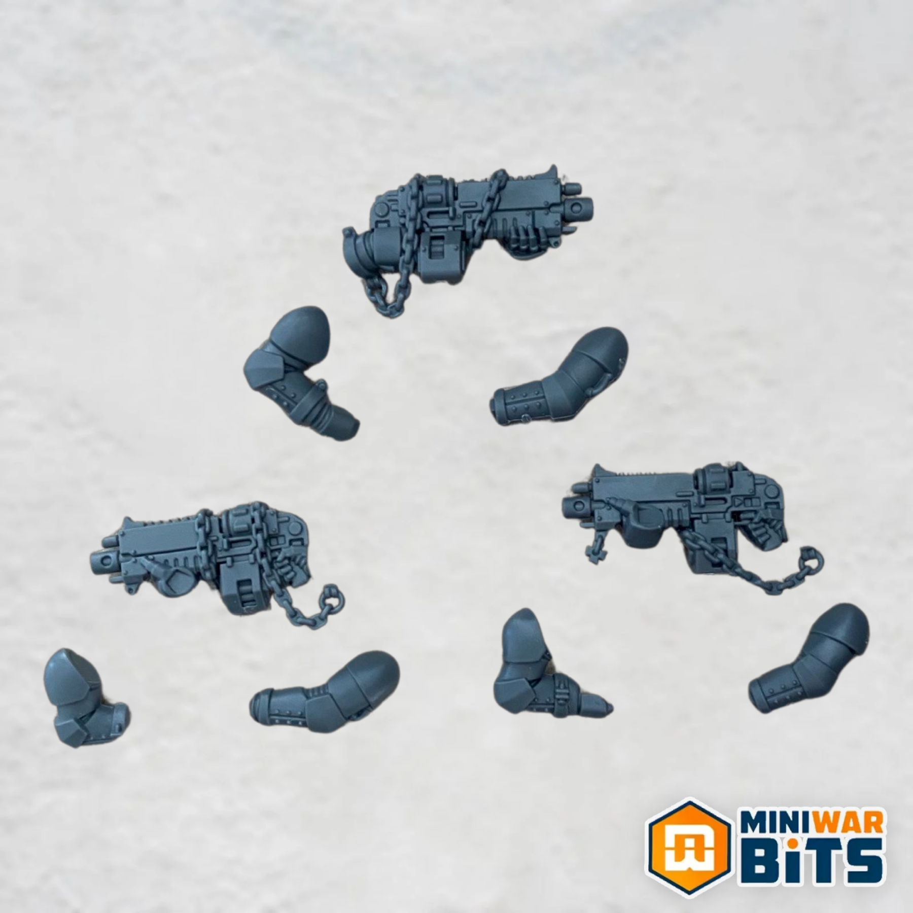 Primaris Crusader Initiate Auto Bolt Rifle Bits - MiniWar Bits