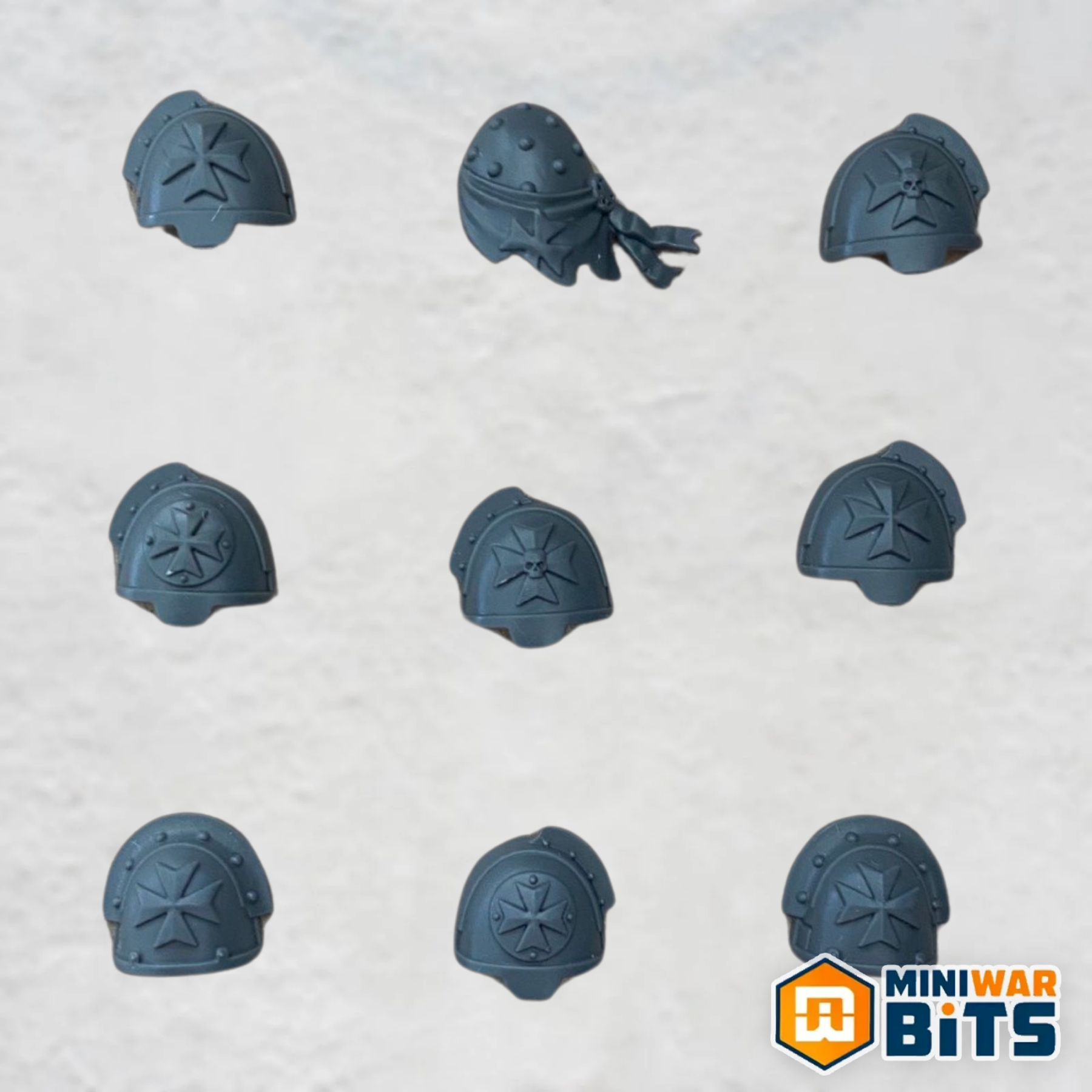 Primaris Crusader Shoulder Pad Bits - MiniWar Bits