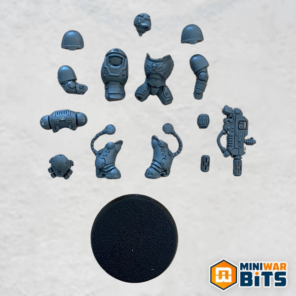 Primaris Eradicator Single Figure / Melta Rifle - MiniWar Bits