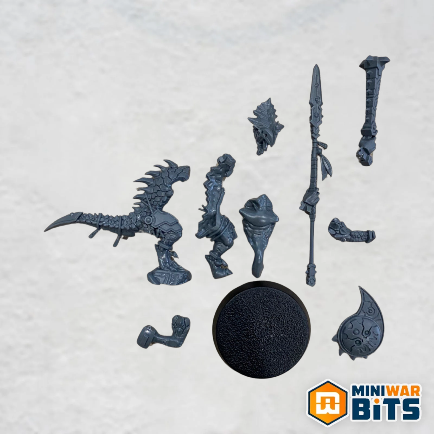 Saurus Warriors Alpha Champion Single Figure - MiniWar Bits