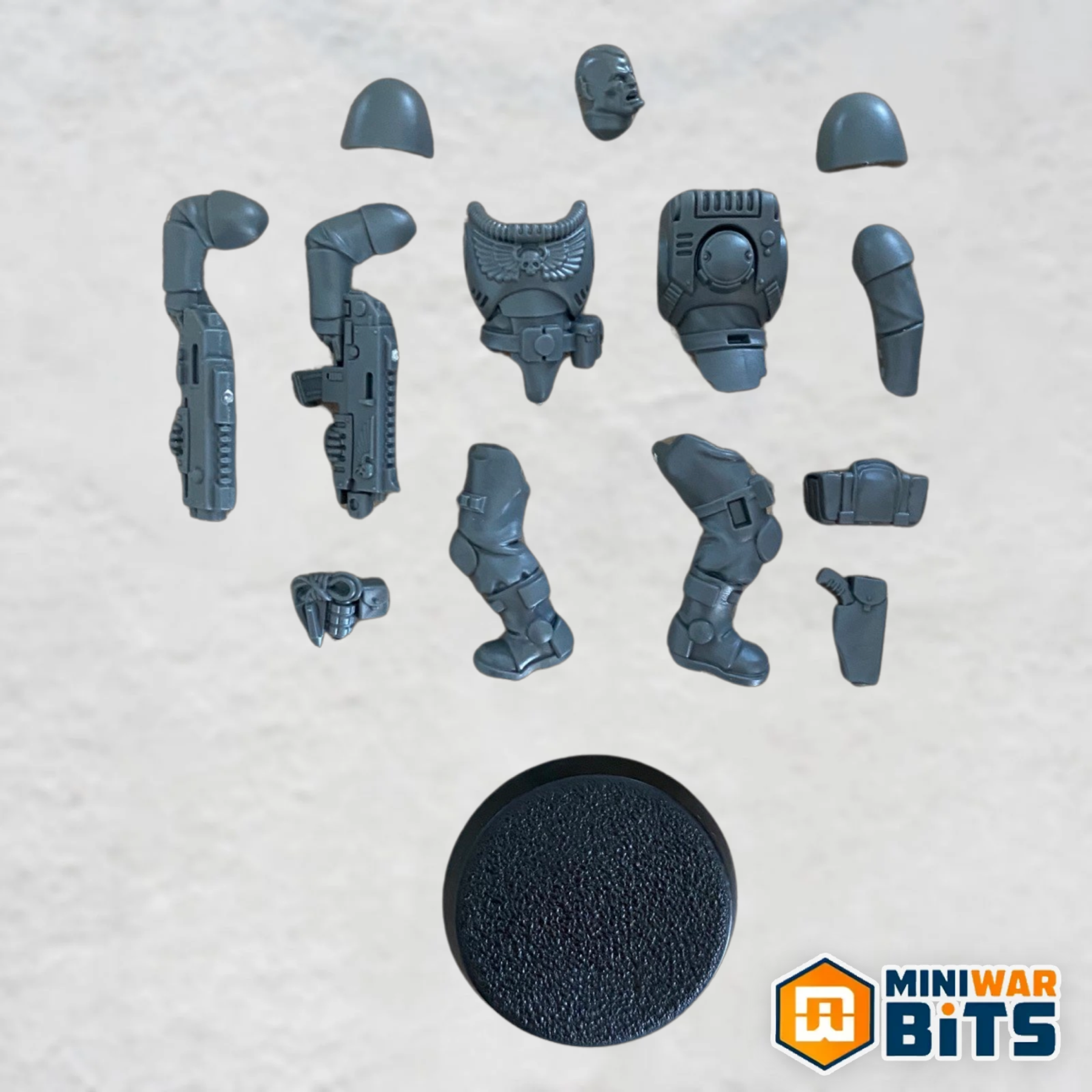 Scout Single Figure / Shotgun / Bolter - MiniWar Bits