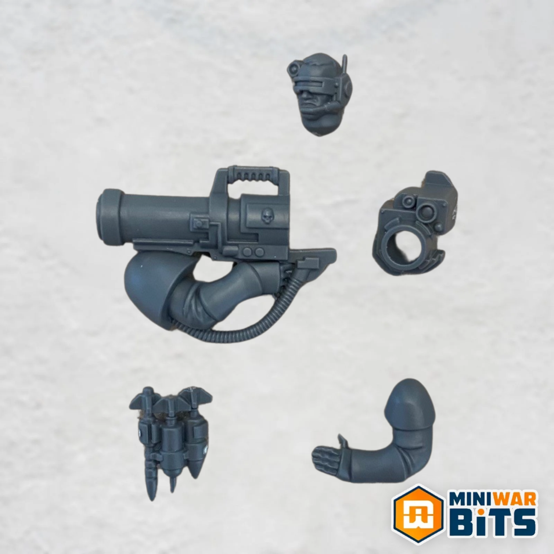 Scout Squad Rocket Launcher Upgrade Bits - MiniWar Bits