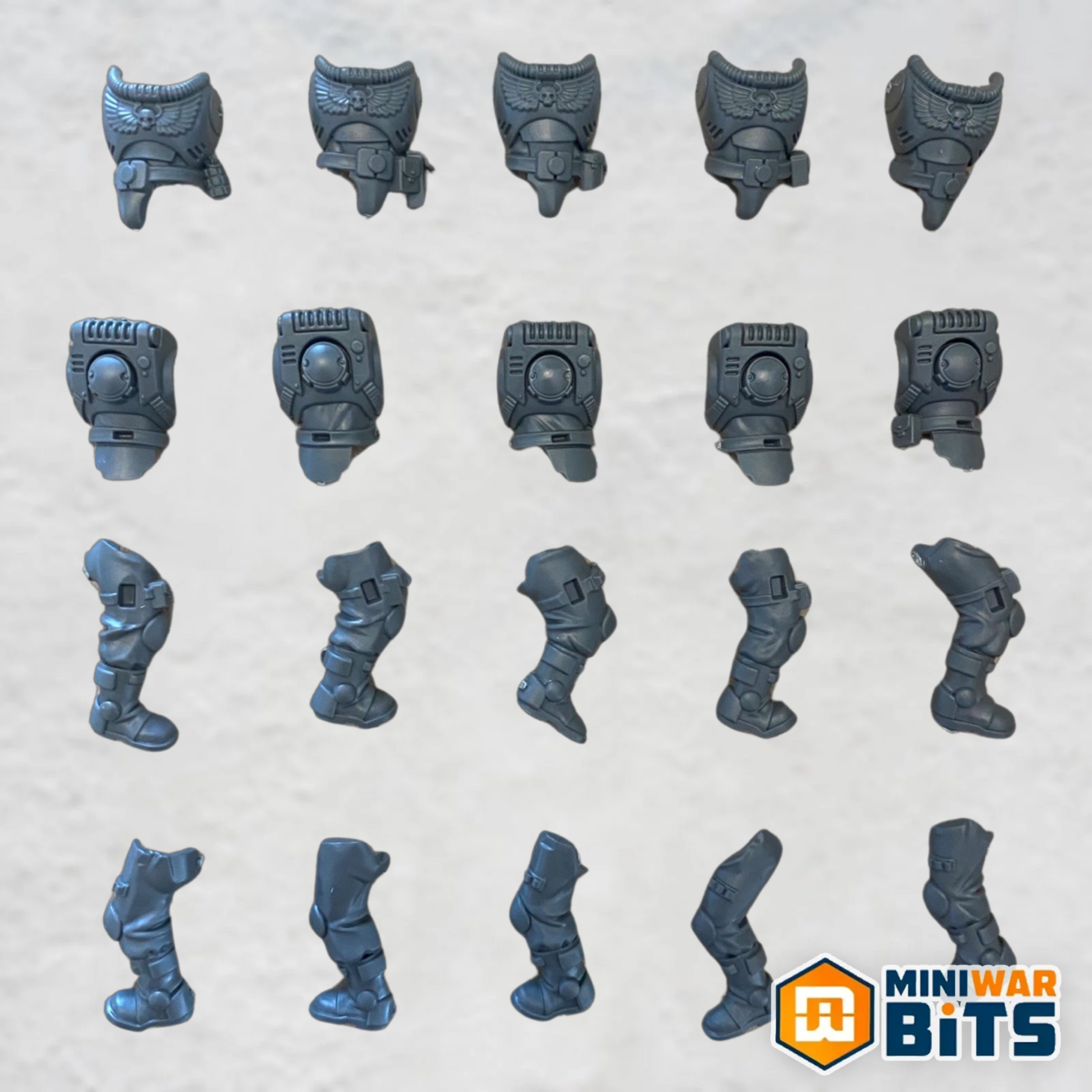 Scout Squad Torso & Leg Bits - MiniWar Bits