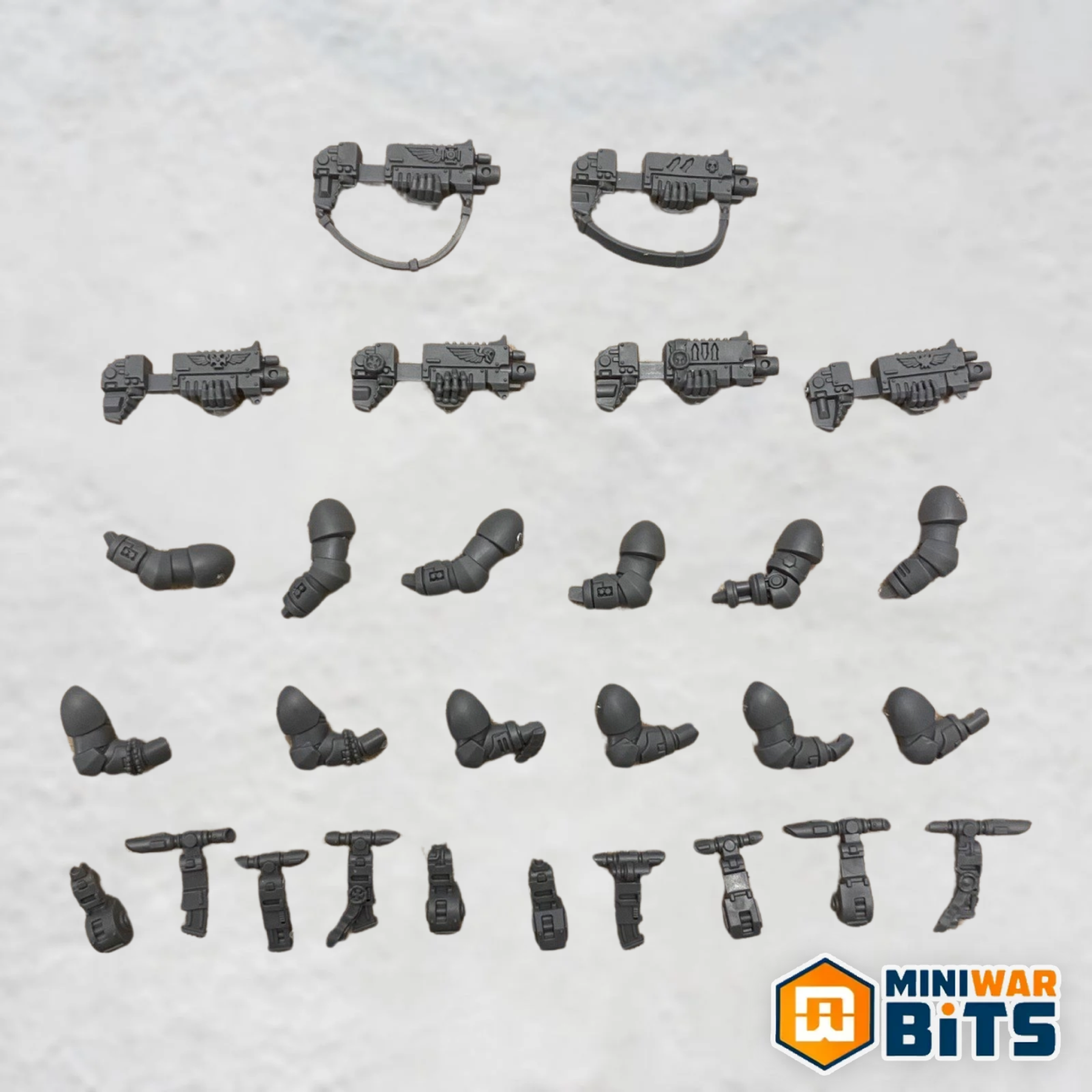 Sternguard Veteran Bolt Rifle & Arm Bits - MiniWar Bits