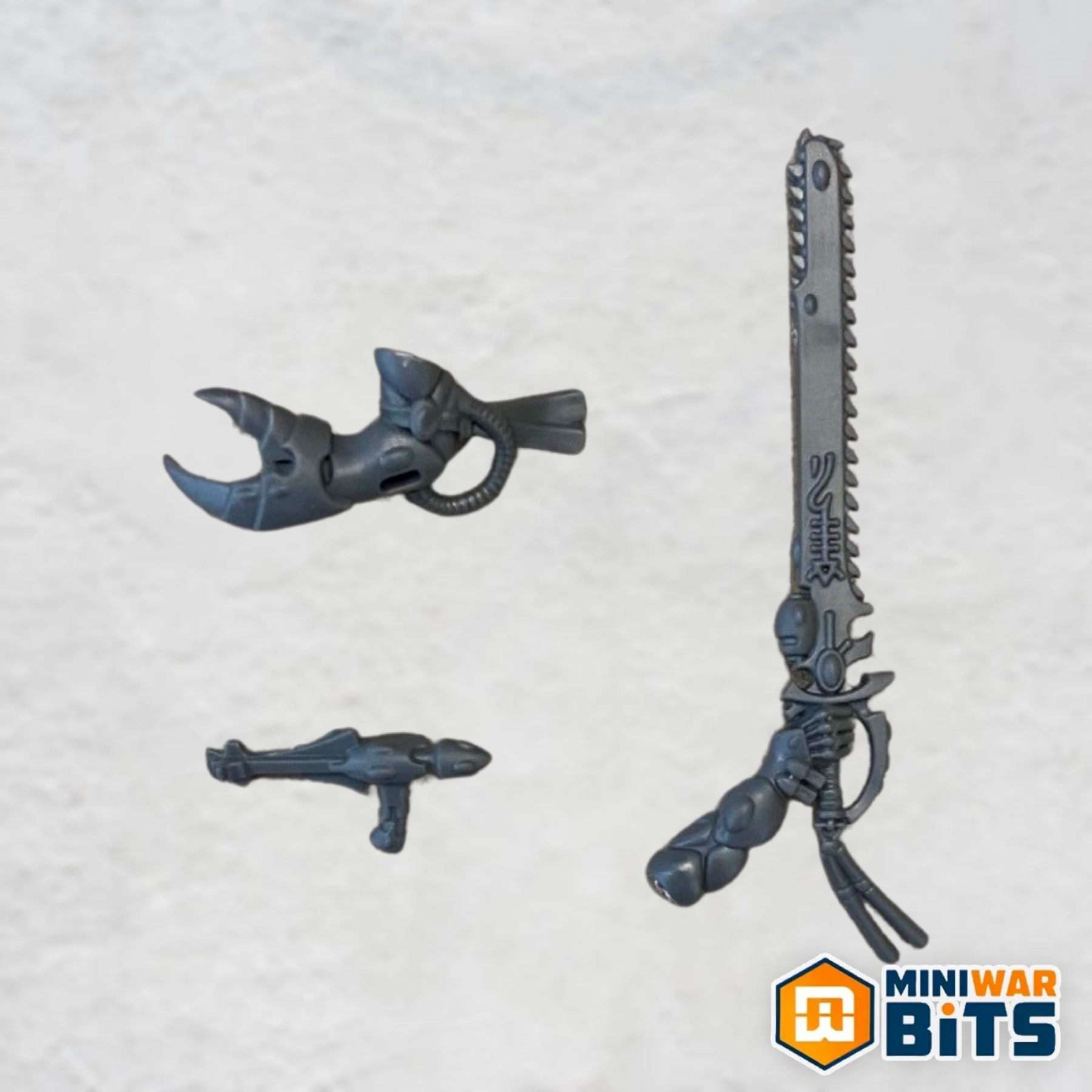 Striking Scorpian Exarch Scorpion's Claw & Chainsword Bits - MiniWar Bits