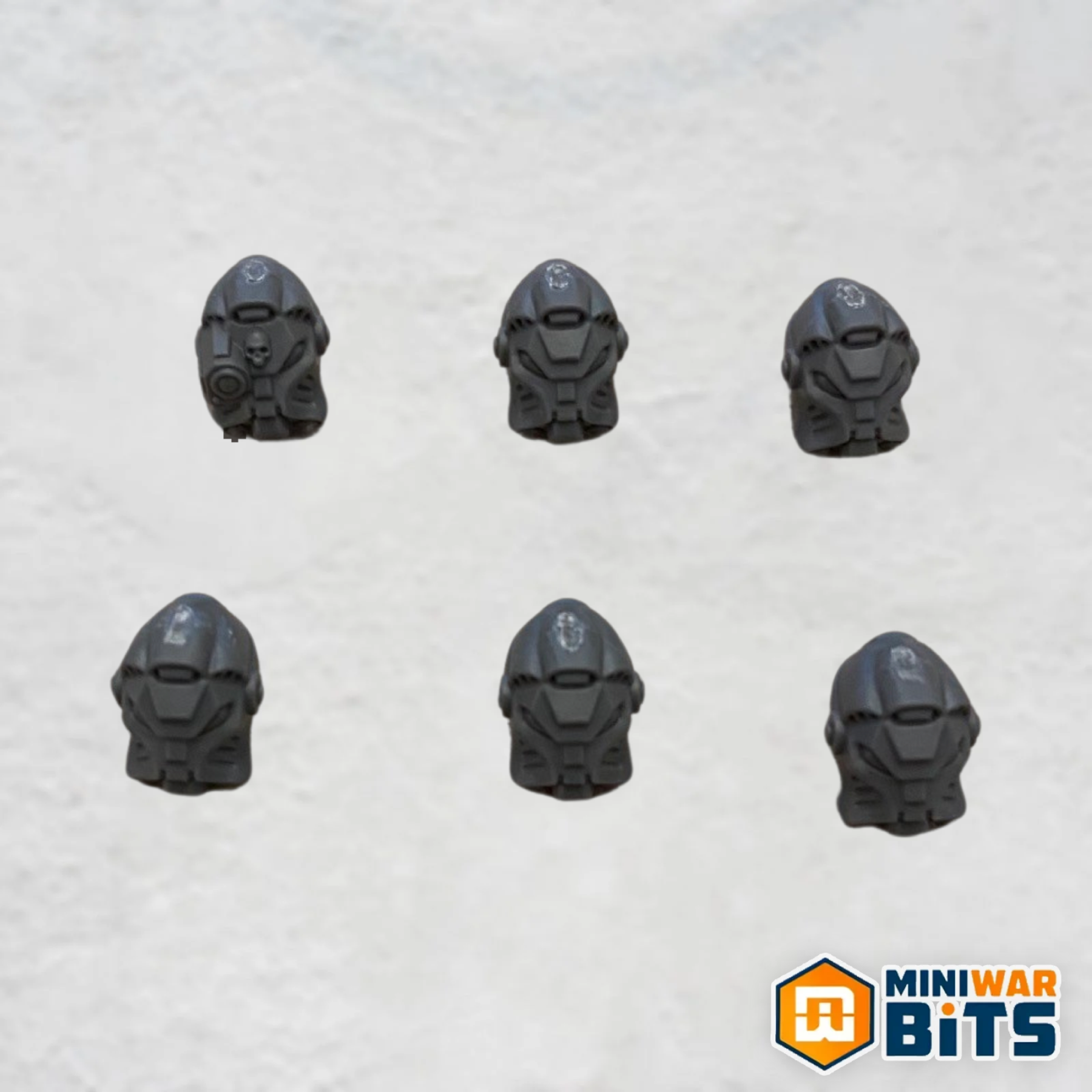 Terminator Squad Head Bits - MiniWar Bits