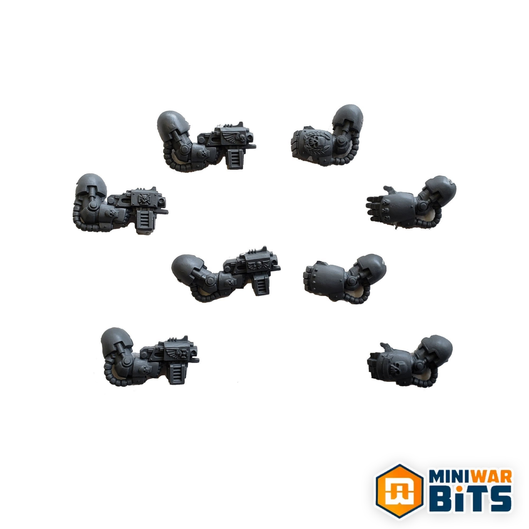 Terminator Stormbolter & Powerfist Bits - MiniWar Bits