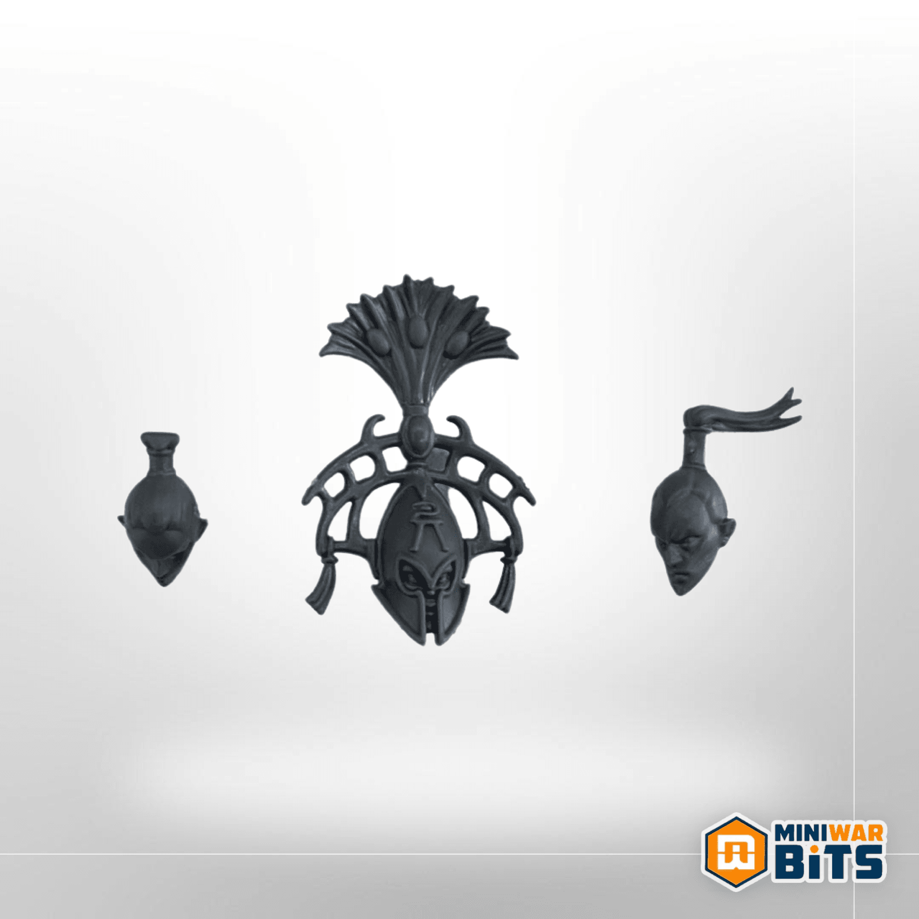 Vanari Bladelord Seneschal Head Bits - MiniWar Bits