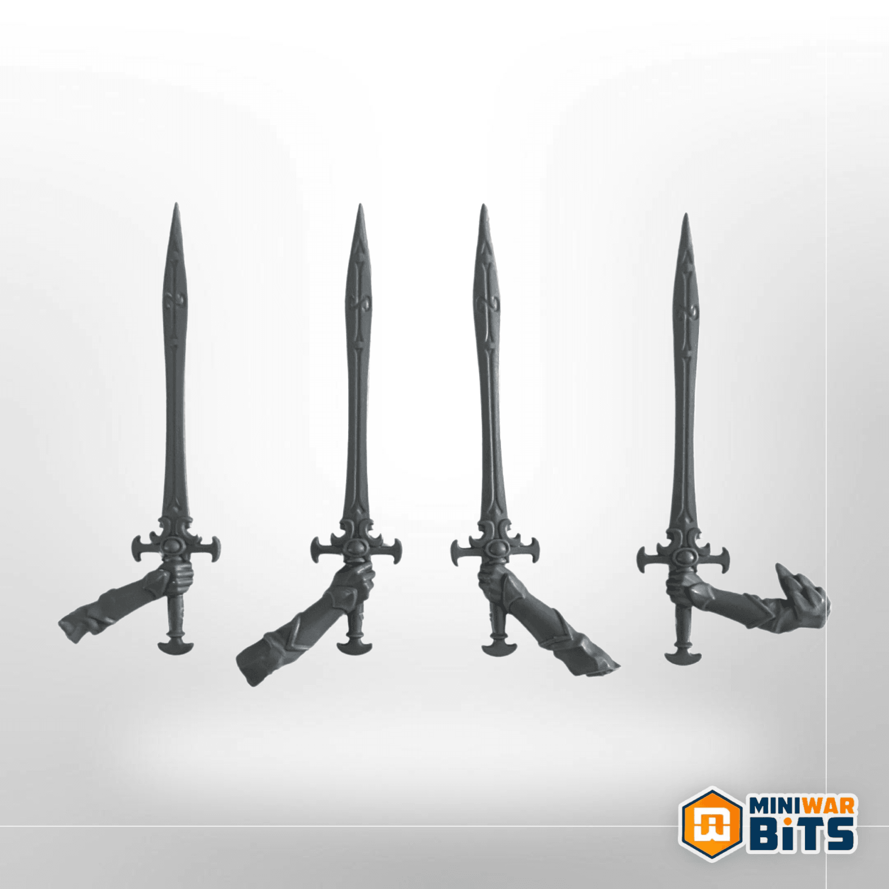 Vanari Bladelords Sunmetal Dual Blades Bits - MiniWar Bits