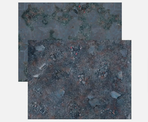 Warhammer 40k Kill Team Hivestorm Double Sided Volkus Killzone Board ...