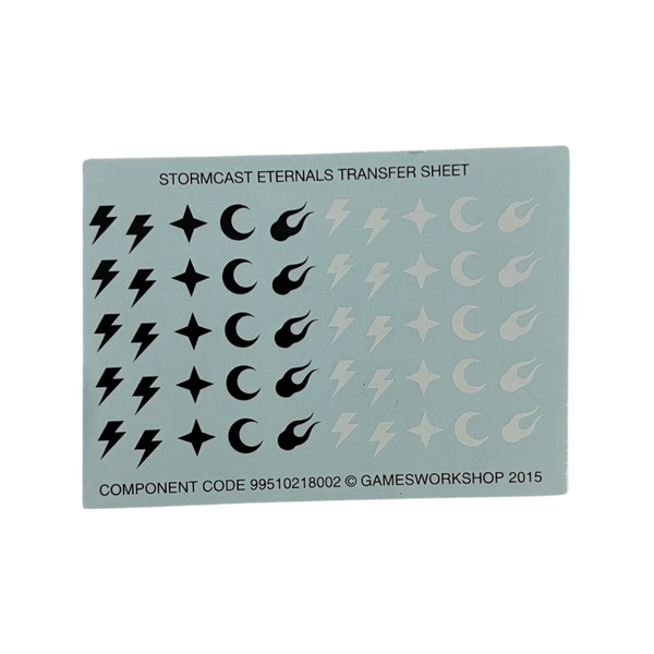 Stormcast Eternals Small Decal Transfer Sheet - MiniWar Bits