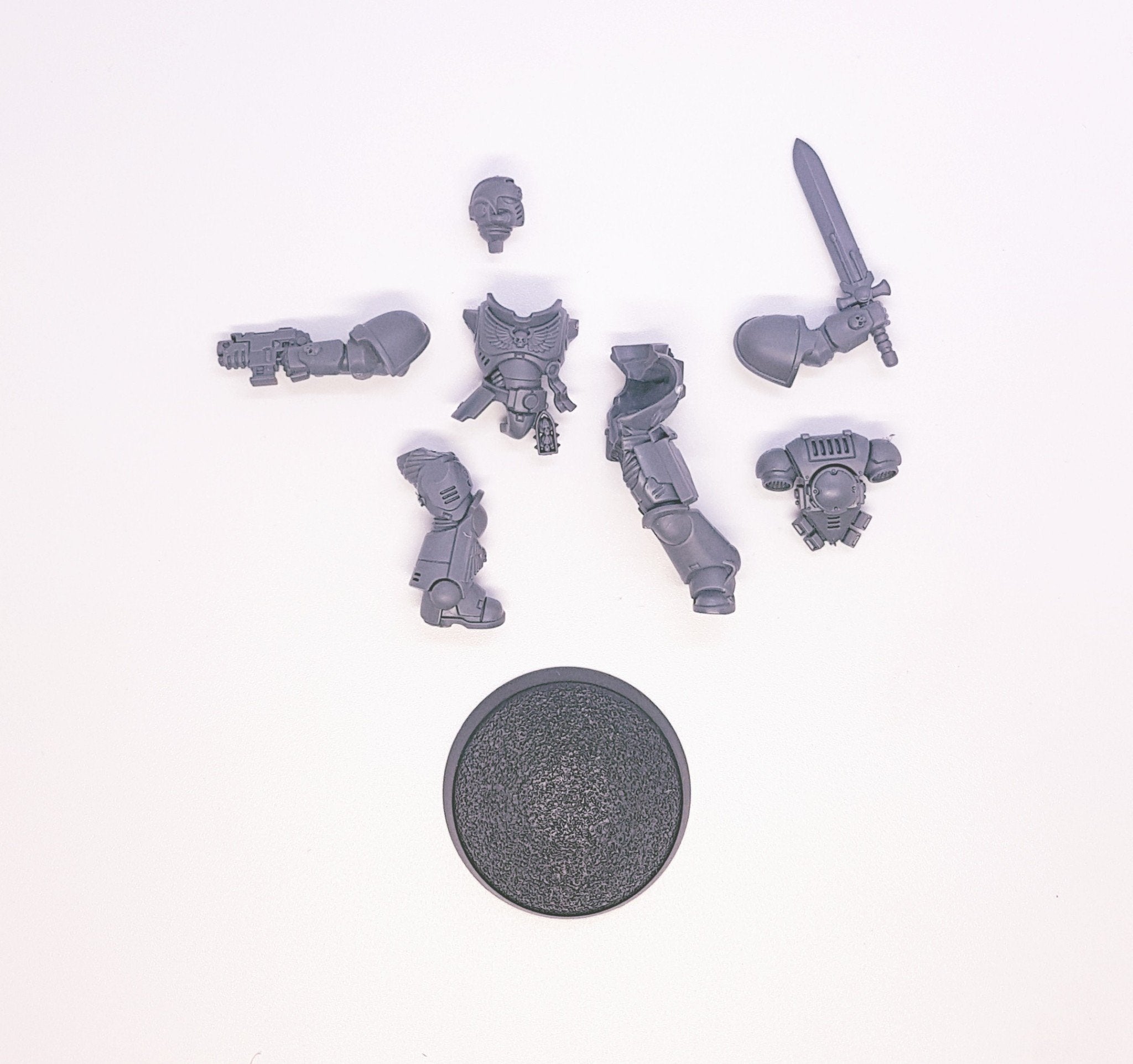 Primaris Intercessor Lieutenant w/ Power Sword - MiniWar Bits