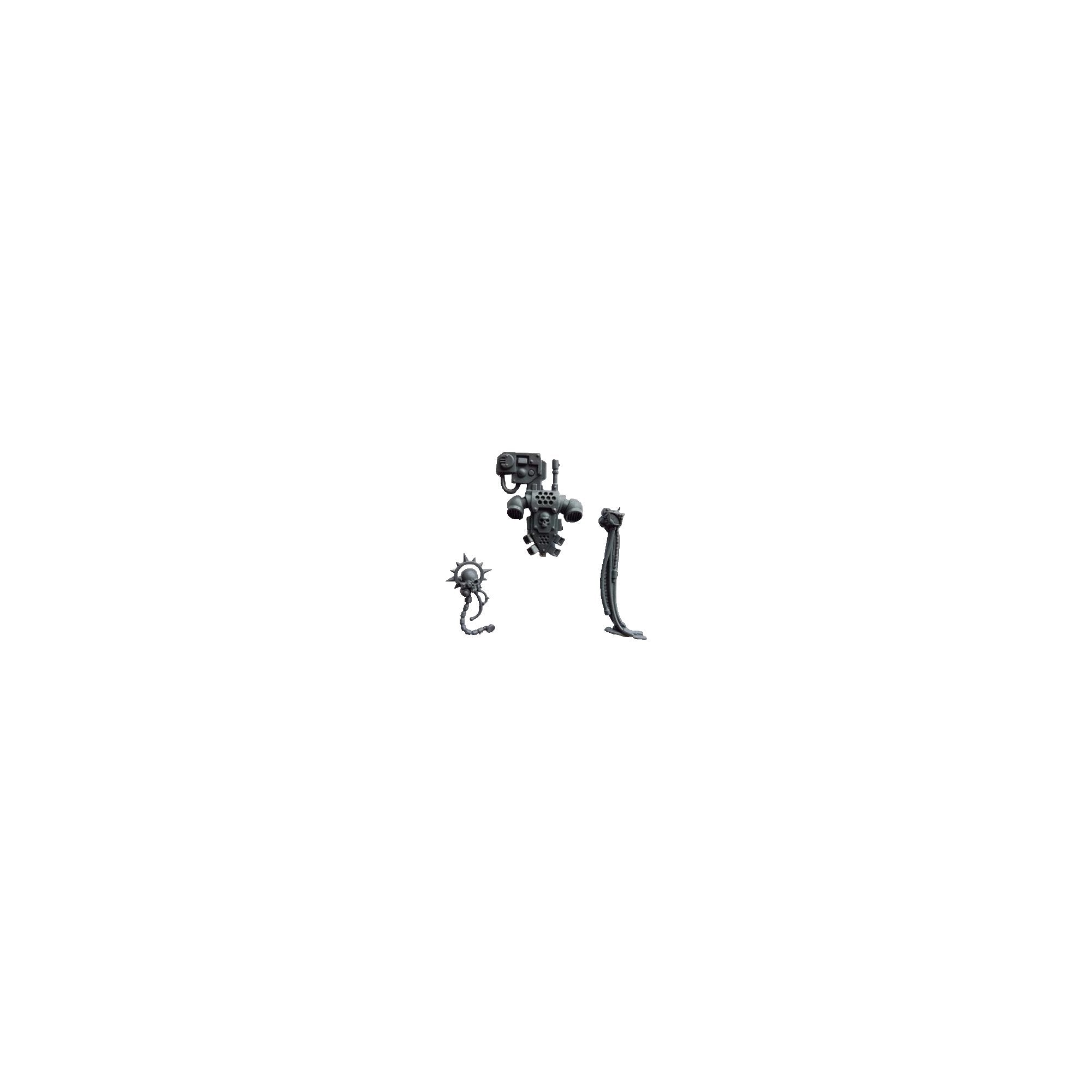 Space Marine Sergeant Targeter Backpack - MiniWar Bits