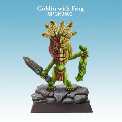 Goblin with a Frog - MiniWar Bits