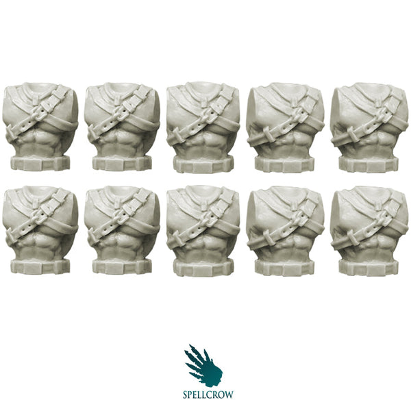 Jungle Guards Torsos - MiniWar Bits