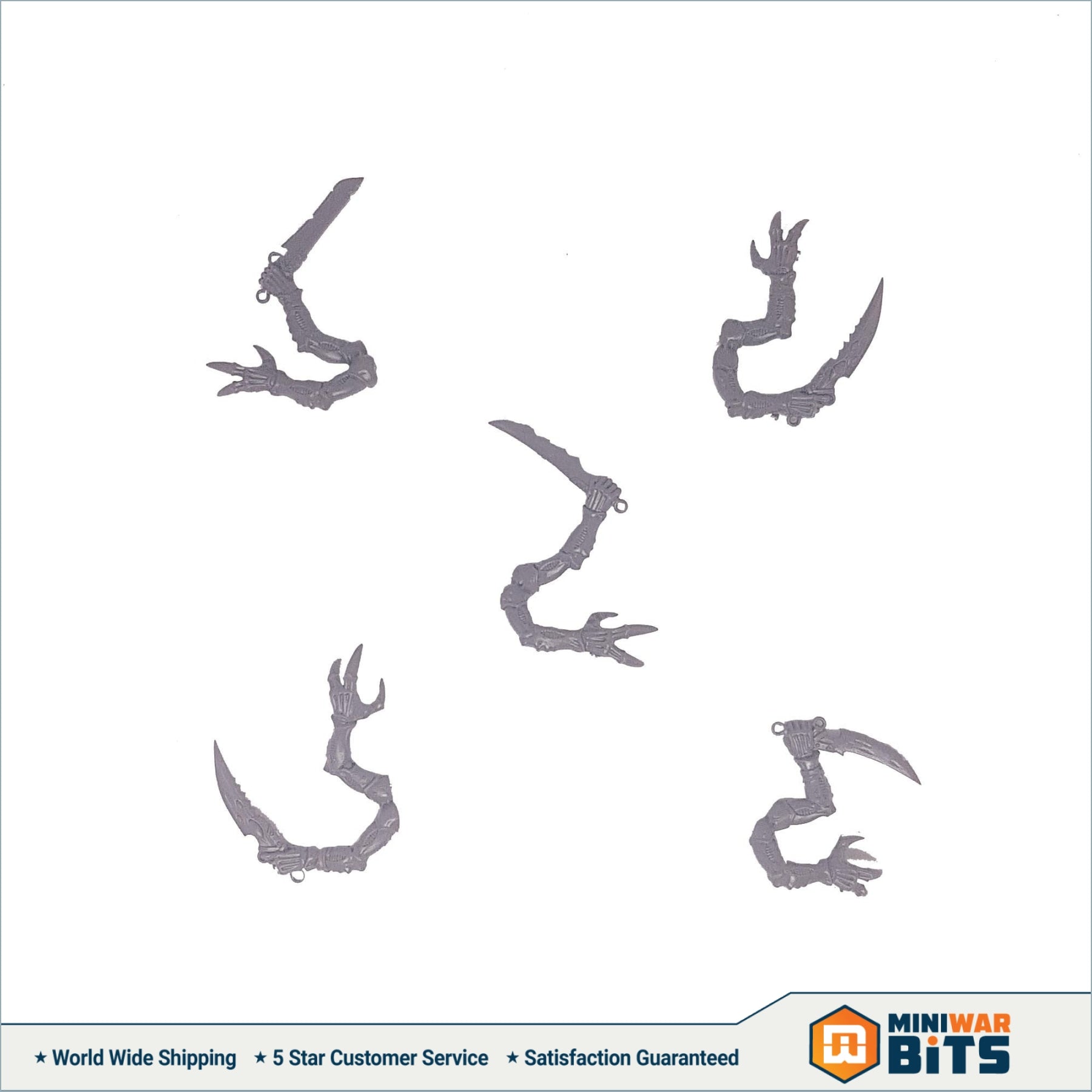 Acolyte Hybrids Talons Claws Bits - MiniWar Bits