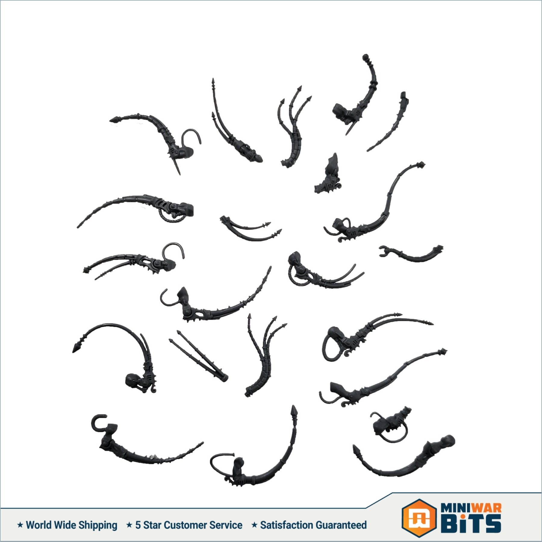 Arco-flagellant Arm Bits - MiniWar Bits