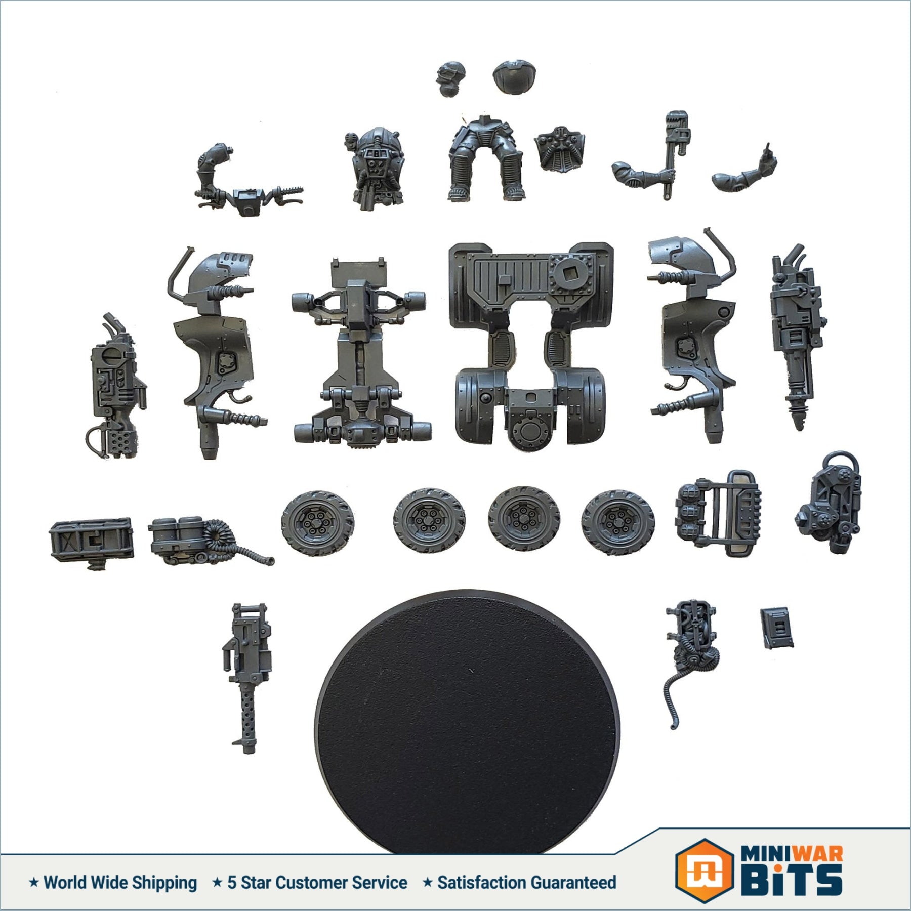 Atalan Jackal Wolfquad Single Figure Bits - MiniWar Bits