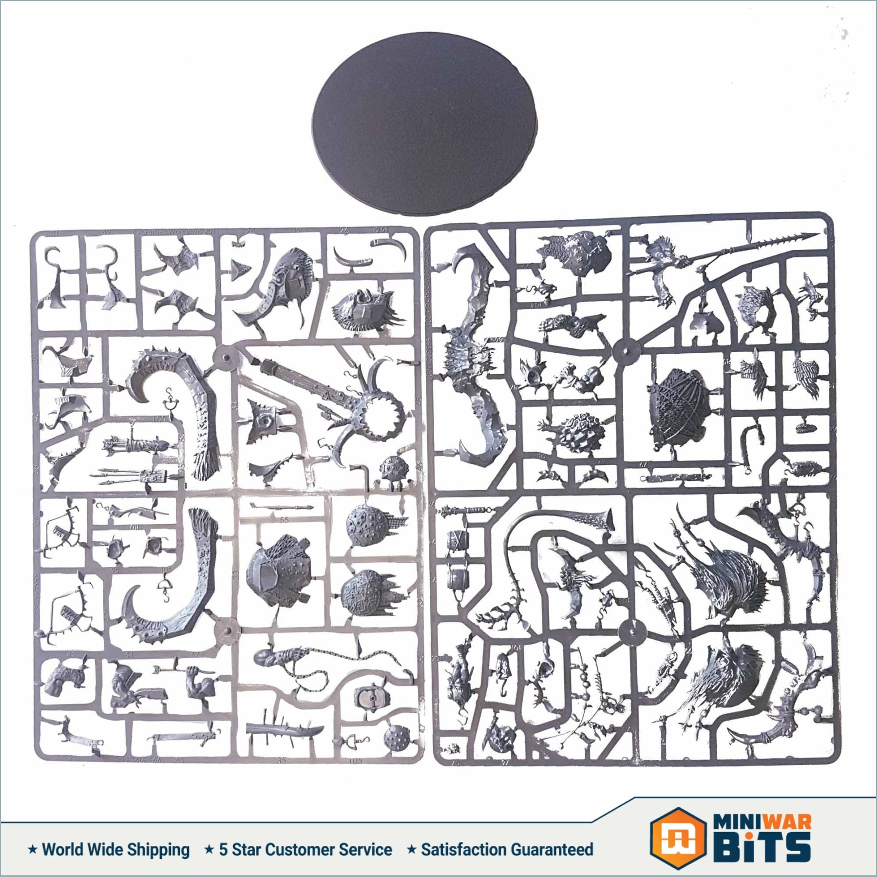 Beastclaw Raiders Stonehorn Beastrider Huskard Frostlord - MiniWar Bits