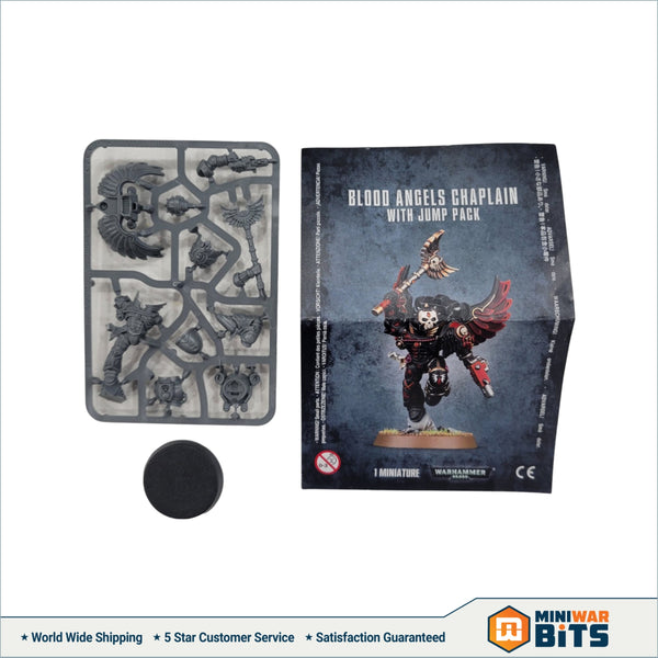 Blood Angels Chaplain w/ Jump Pack Character Sprue (NOS) - MiniWar Bits