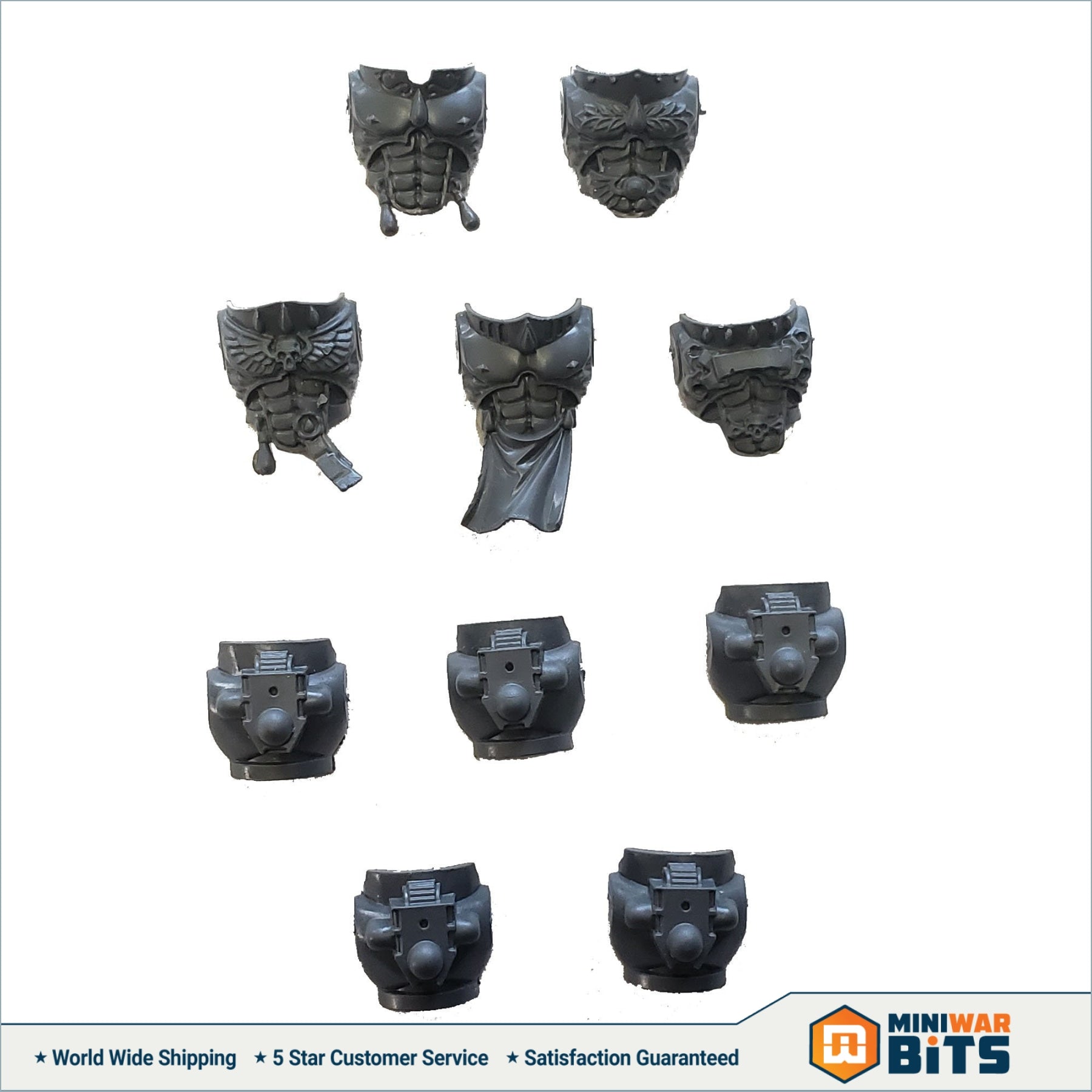 Blood Angels Sanguinary Guard Torso Bits - MiniWar Bits