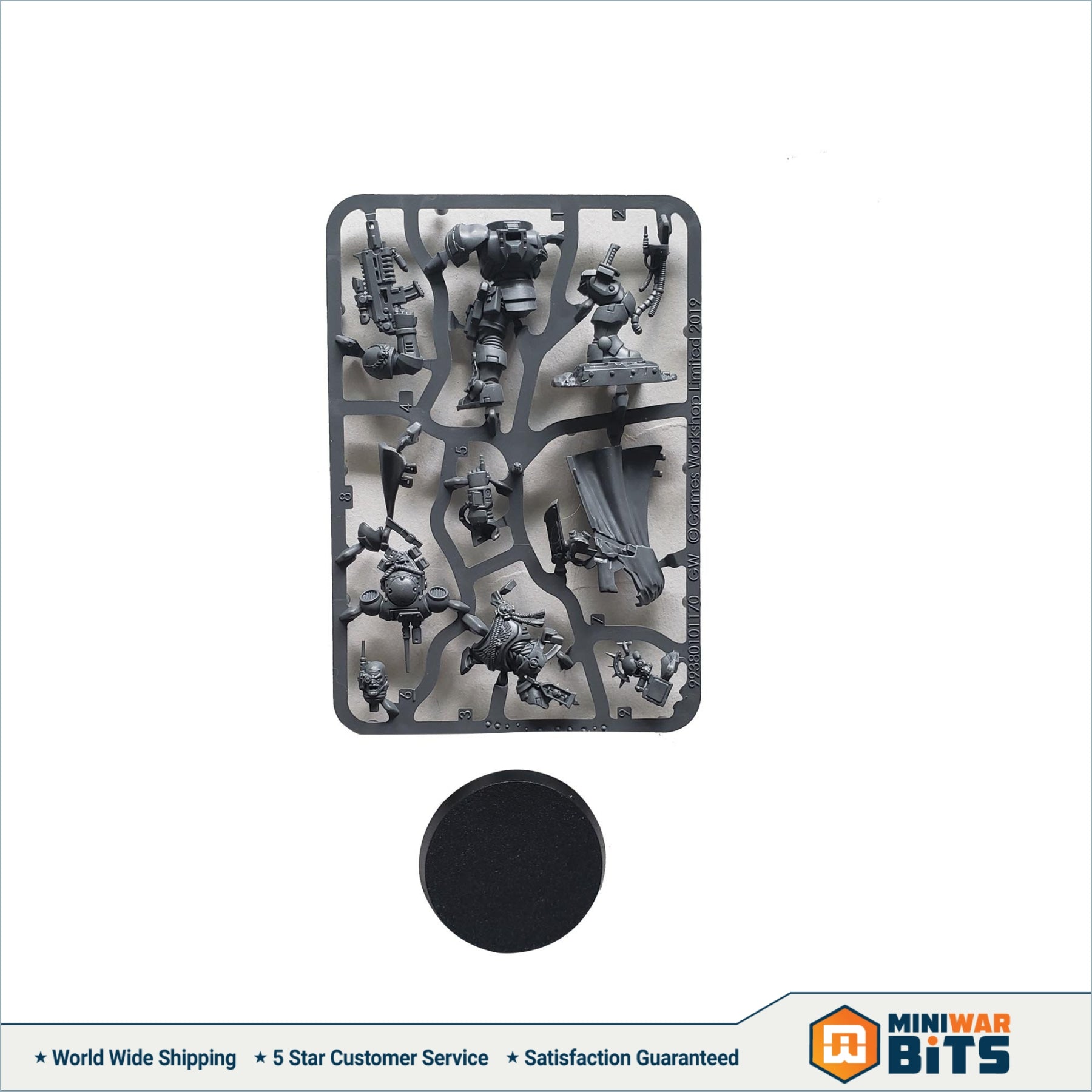 Captain in Phobos Armour Sprue - MiniWar Bits