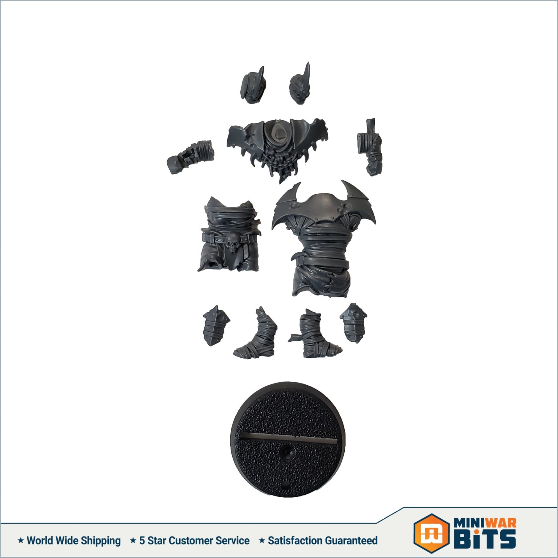 Champions of Death Shambling Undead Mummy Single Figure - MiniWar Bits