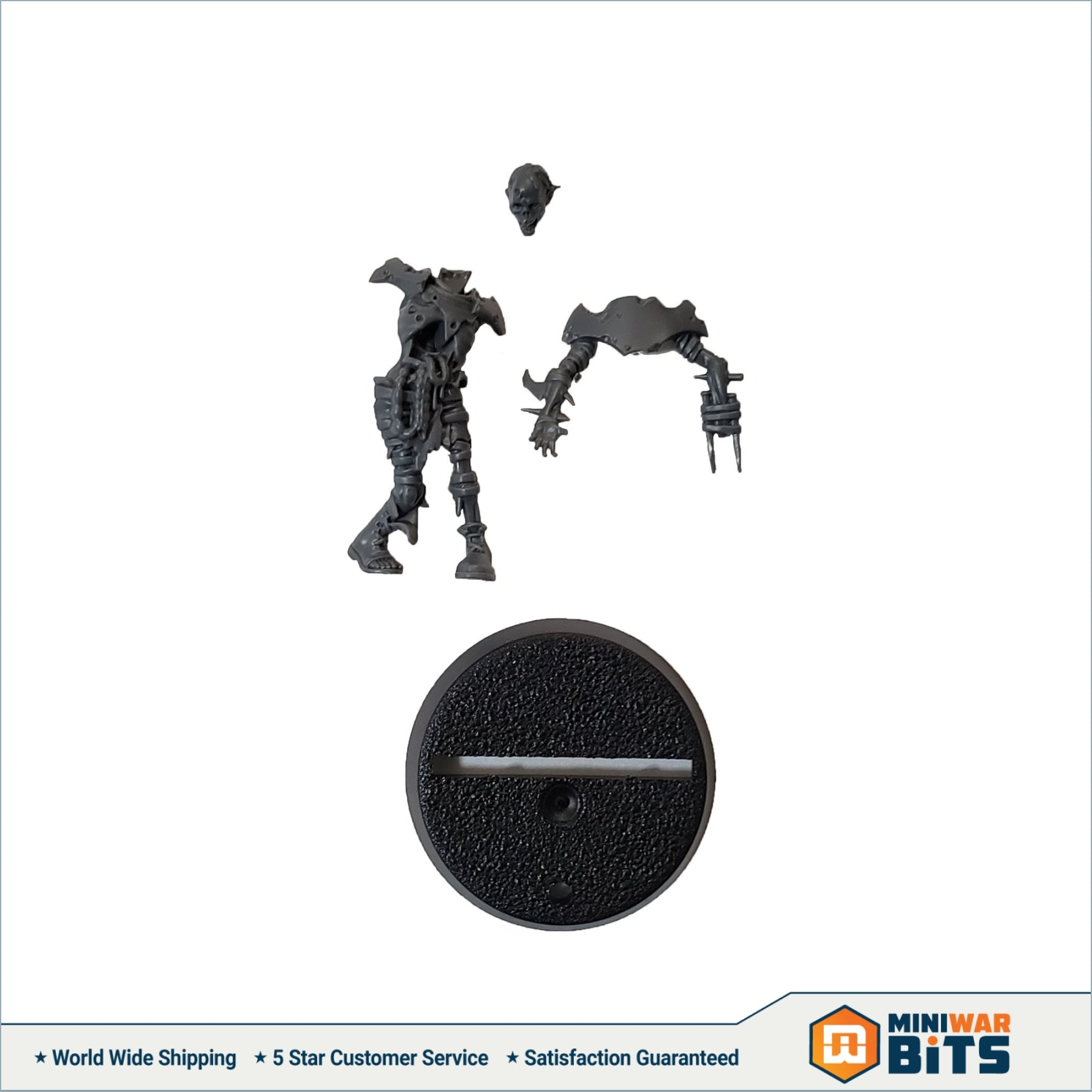 Champions of Death Shambling Undead Zombie 1 Single Figure - MiniWar Bits