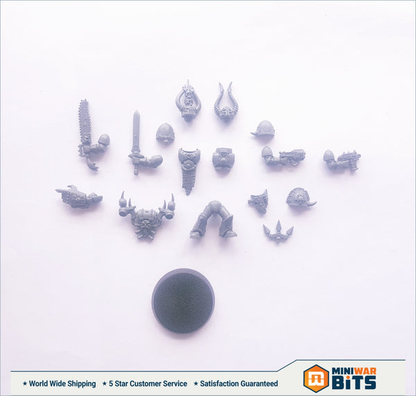 Chaos Space Marine Aspiring Champion Single Figure Model Bits - MiniWar ...