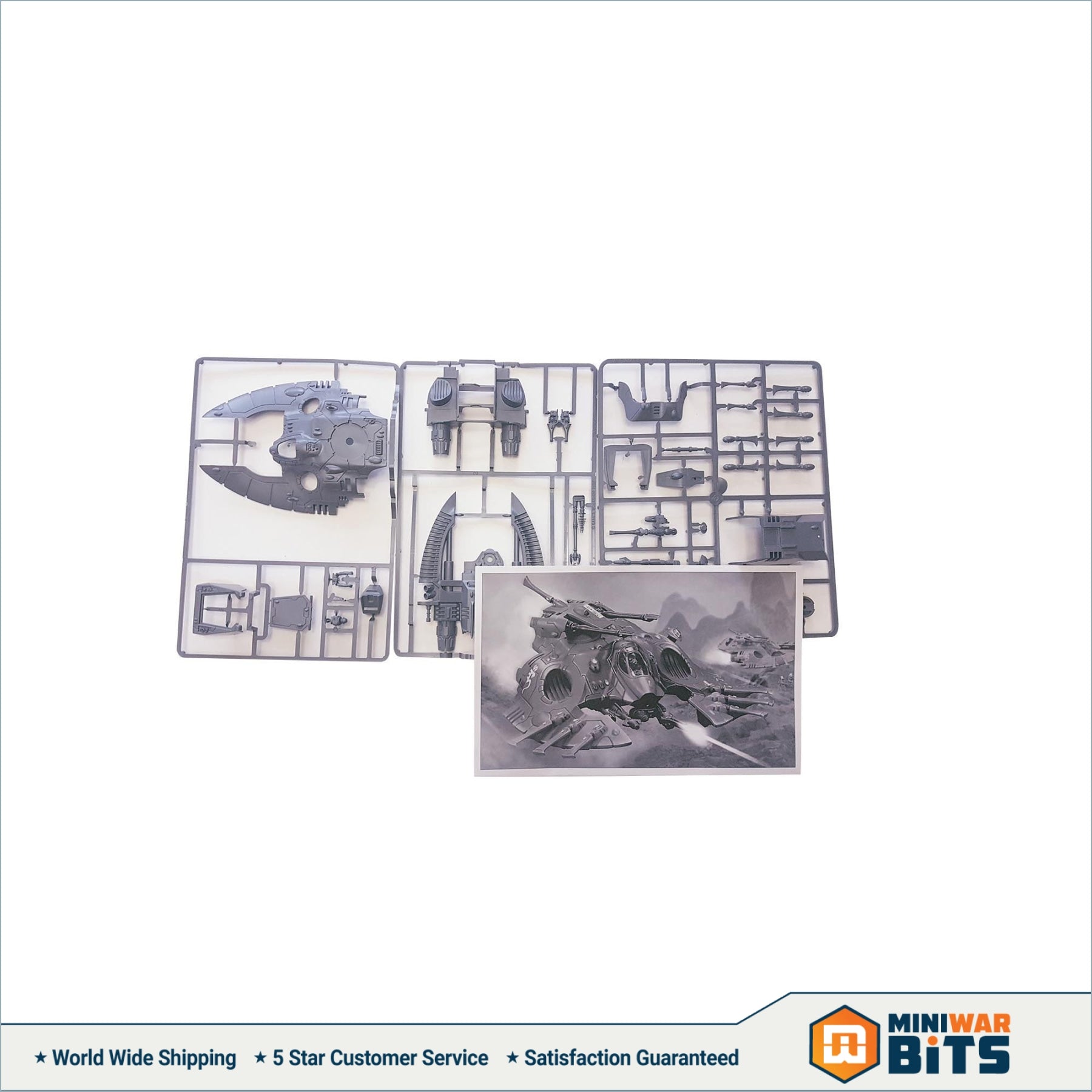 Craftworlds Wave Serpent Sprues - MiniWar Bits
