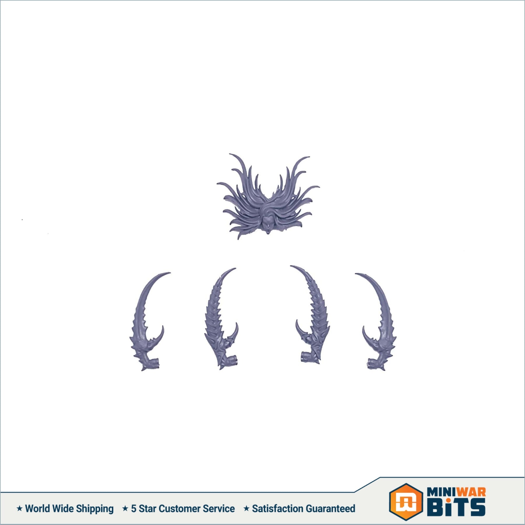 Daemonettes of Slaanesh Champion Bits - MiniWar Bits