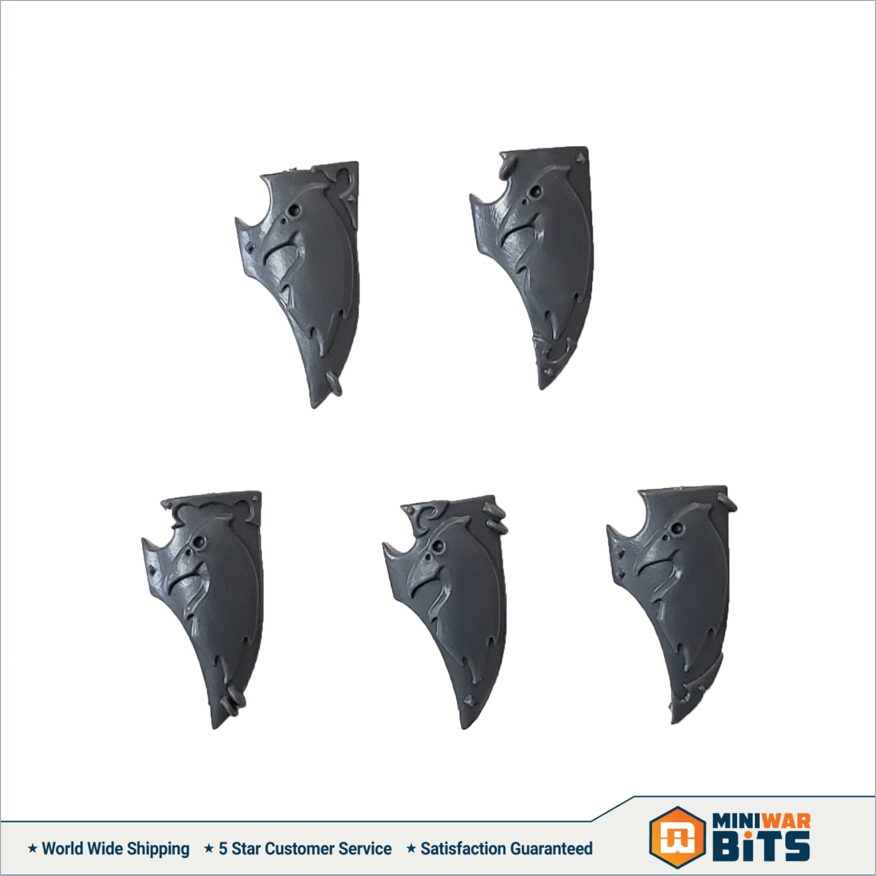 Dark Rider Shield bits - MiniWar Bits