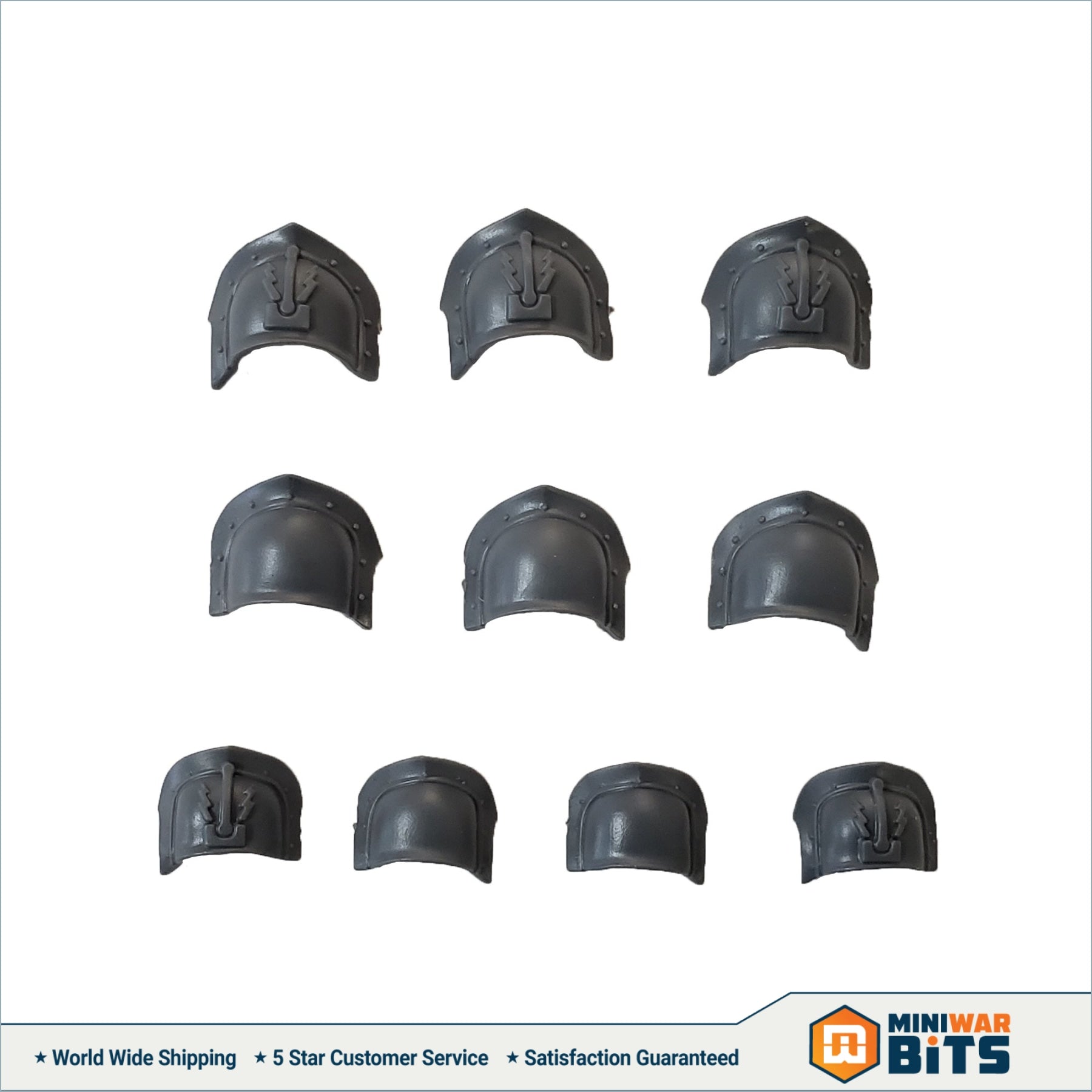 Evocators Shoulder Pad Bits - MiniWar Bits