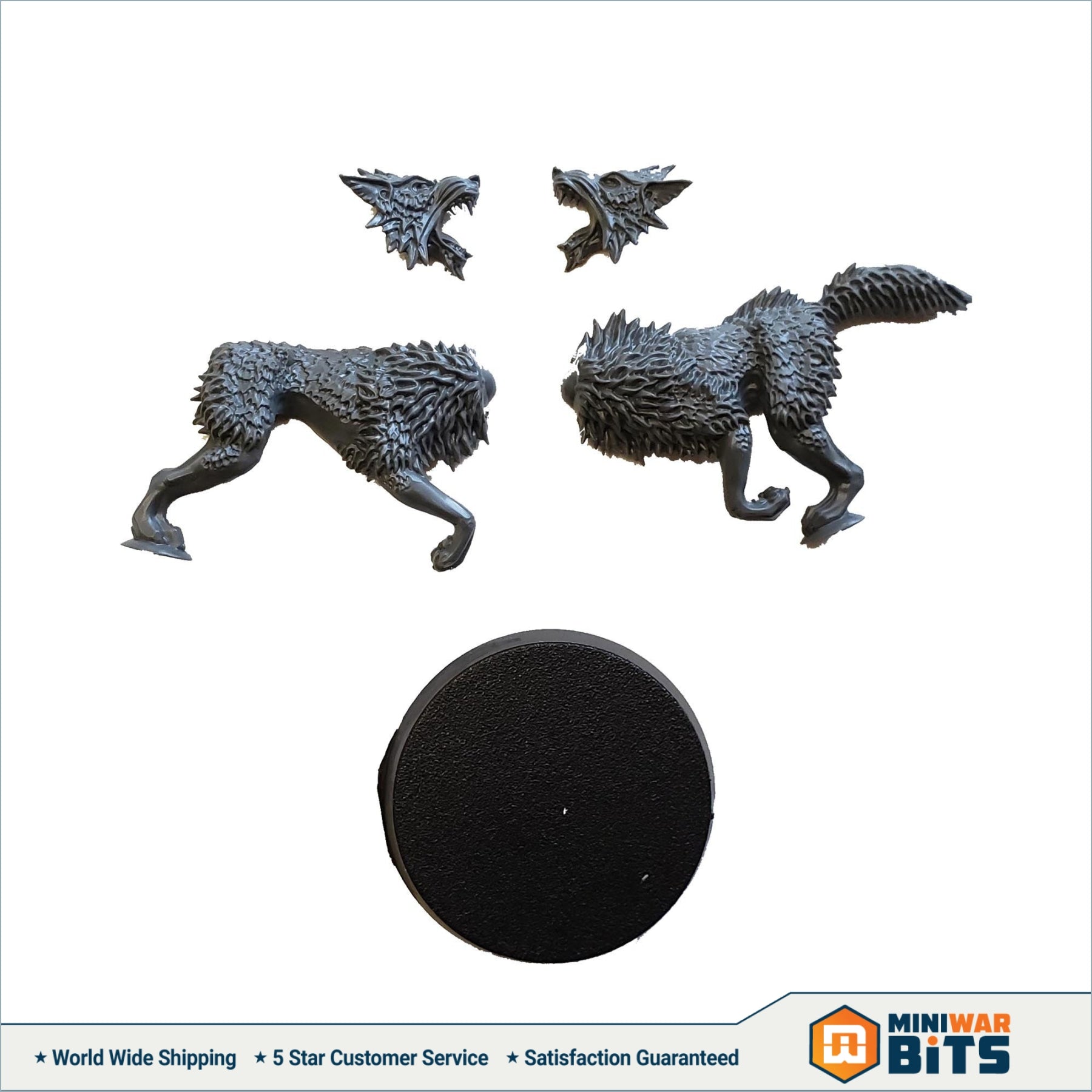 Fenrisian Wolves Single Figure - MiniWar Bits