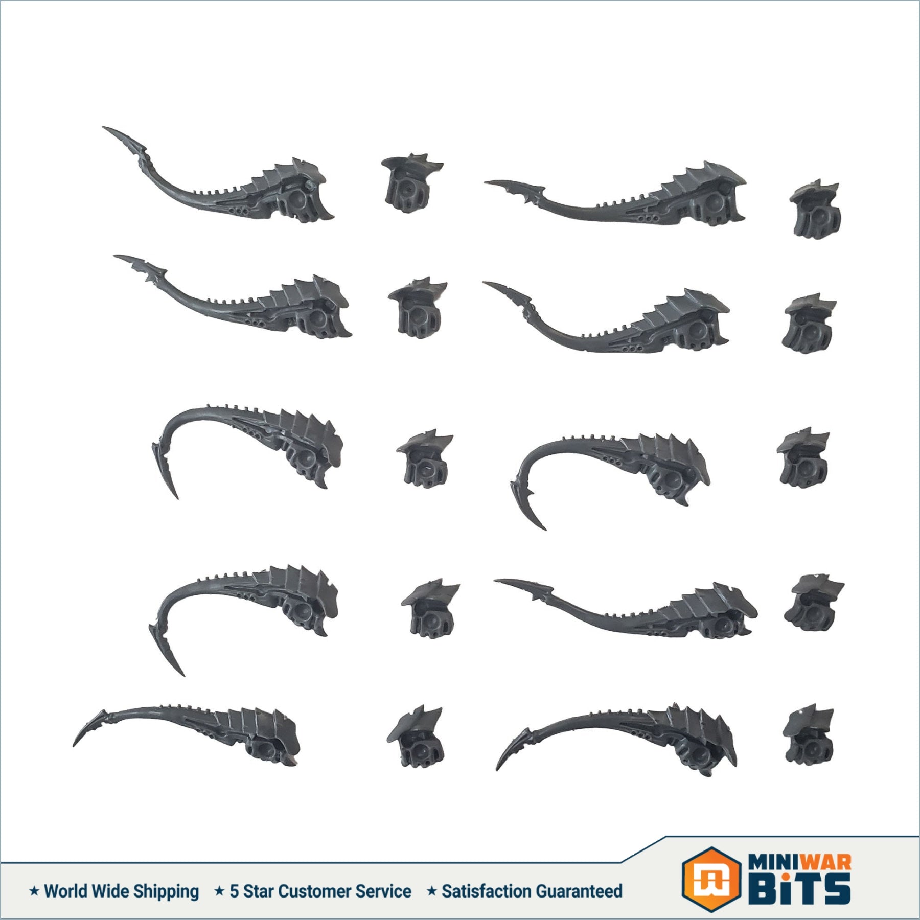 Gargoyle Brood Torso Bits - MiniWar Bits