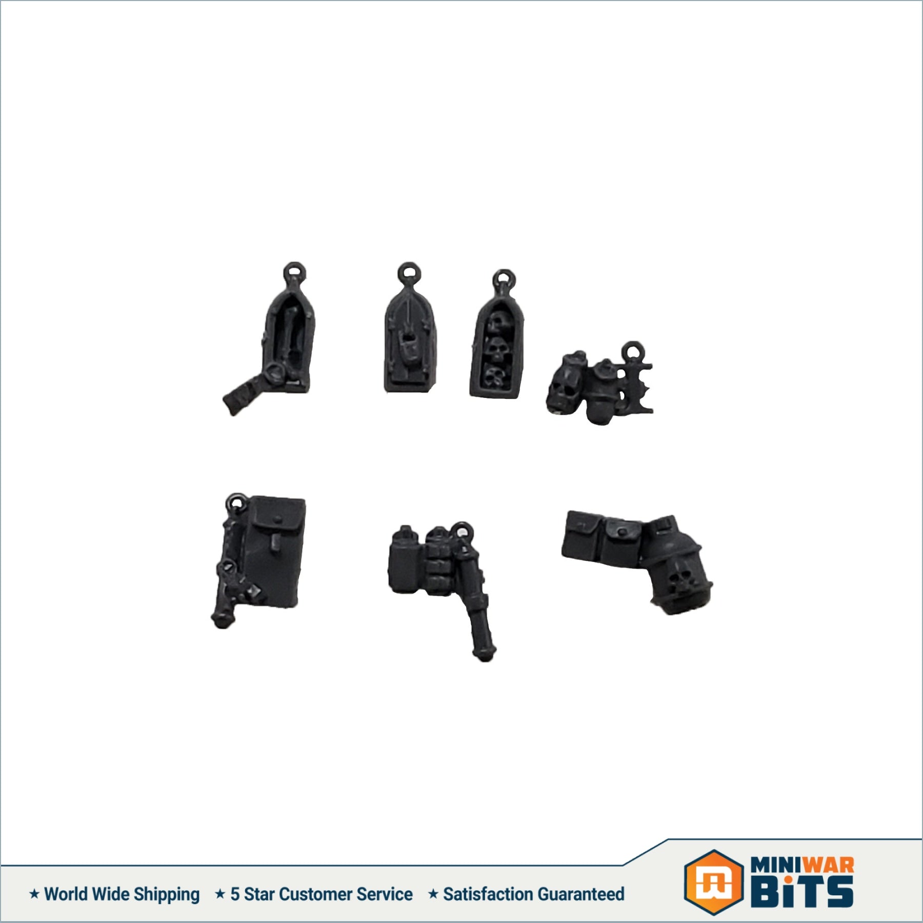 Grey Knight Strike Squad Accessory Bits - MiniWar Bits