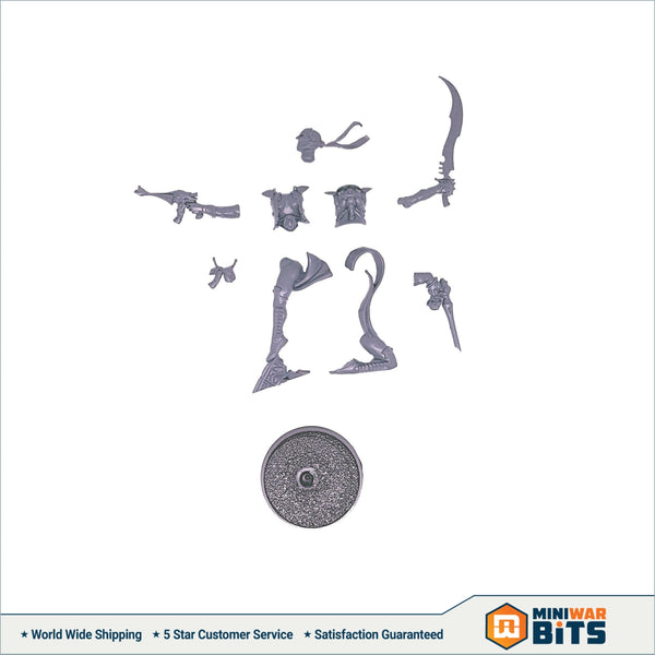 Harlequin Troupe Single Figure Model Bits - MiniWar Bits