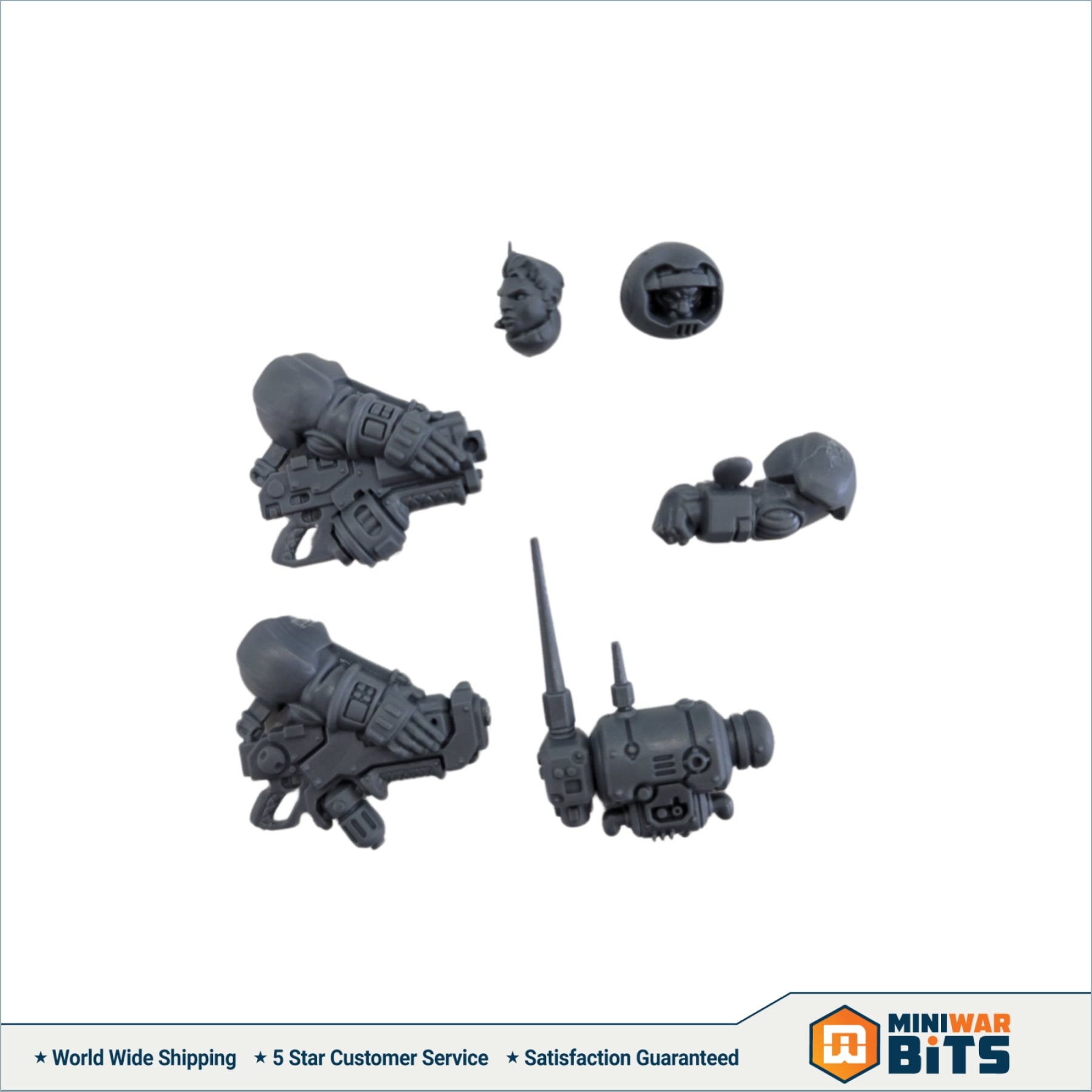 Hearthkyn Warriors Multiwave Comms Array Upgrade Bits - MiniWar Bits