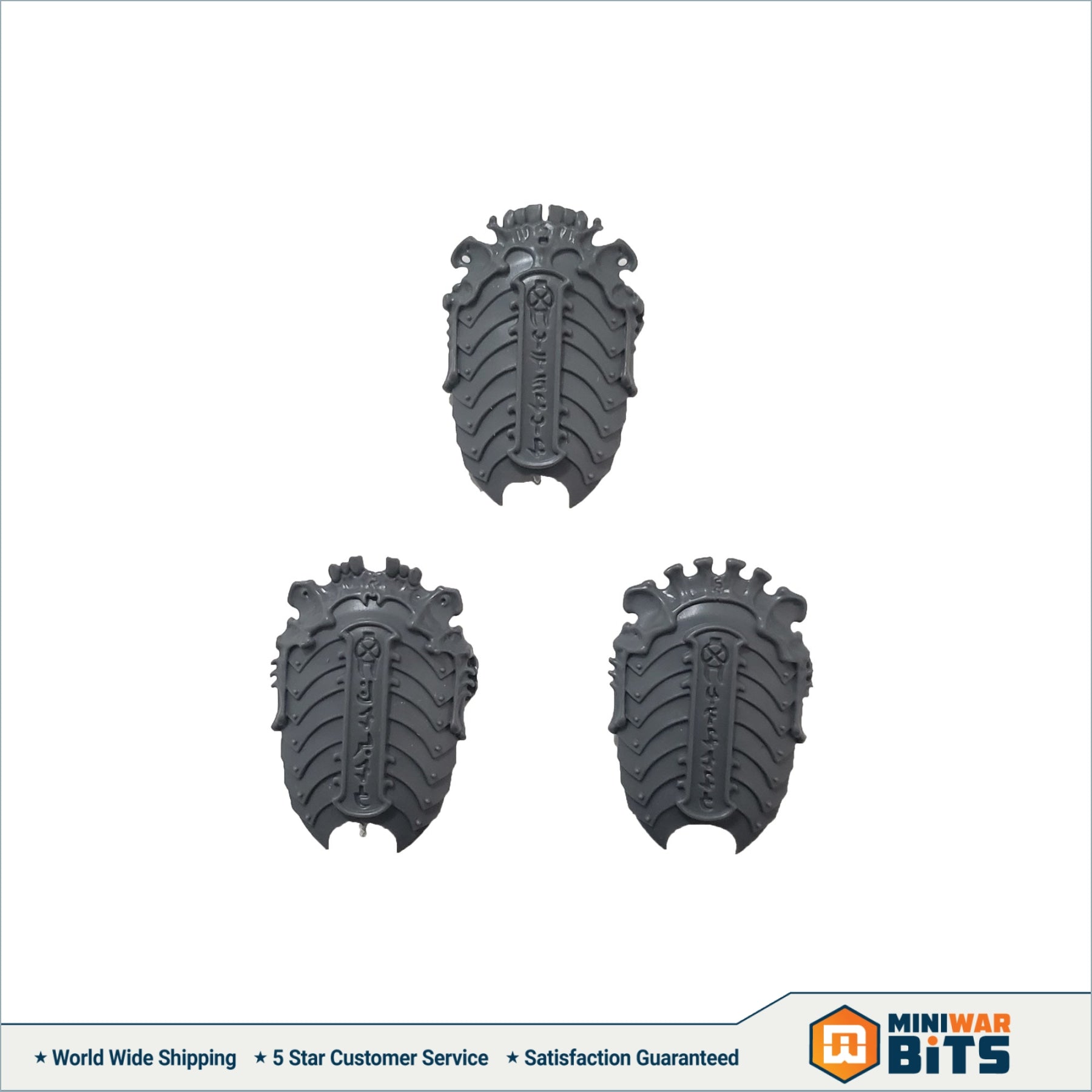 Immortis Guards Battle shield Bits - MiniWar Bits